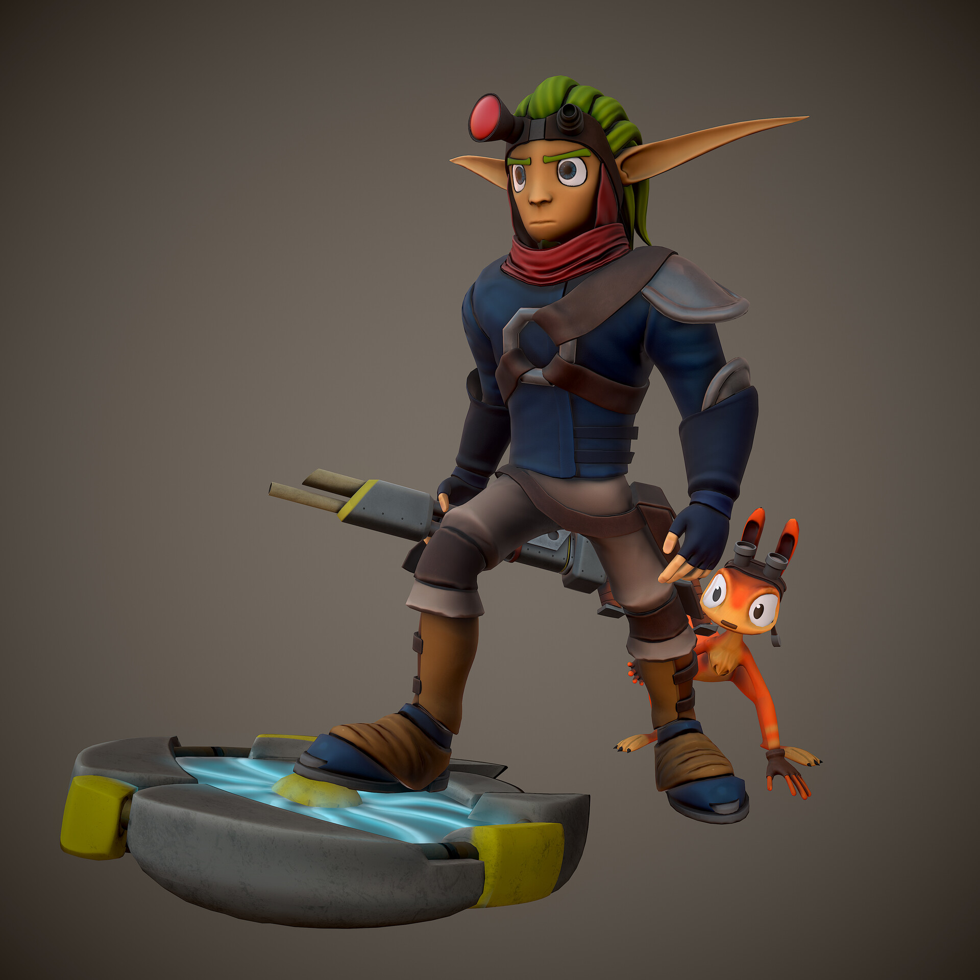 ArtStation - Jak II: Renegade (Fan art)