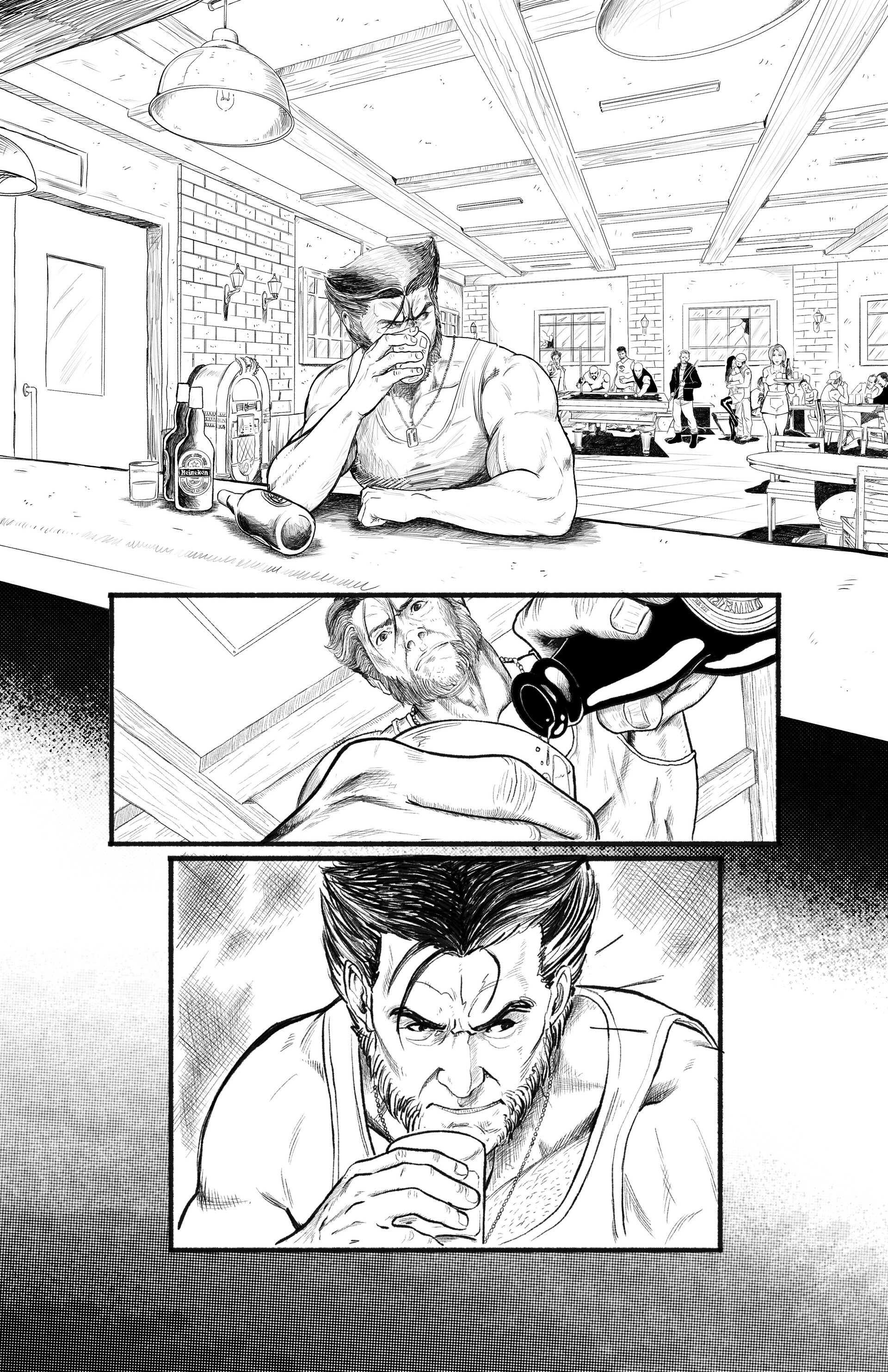 ArtStation - Wolverine Sample Pages