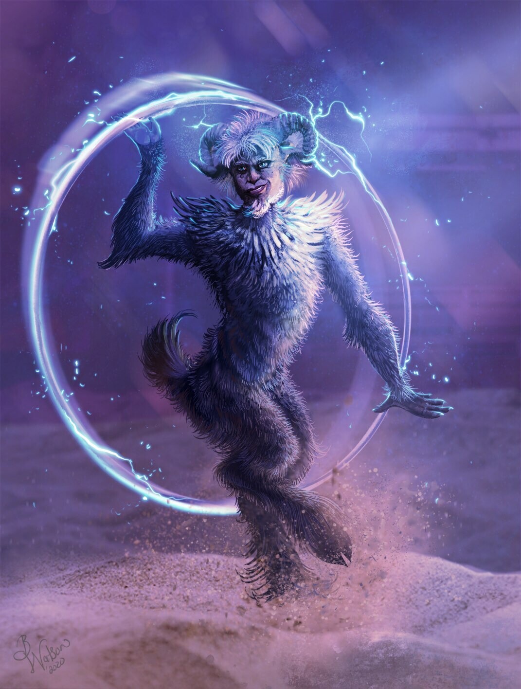 ArtStation - Dance of the Púca WIP