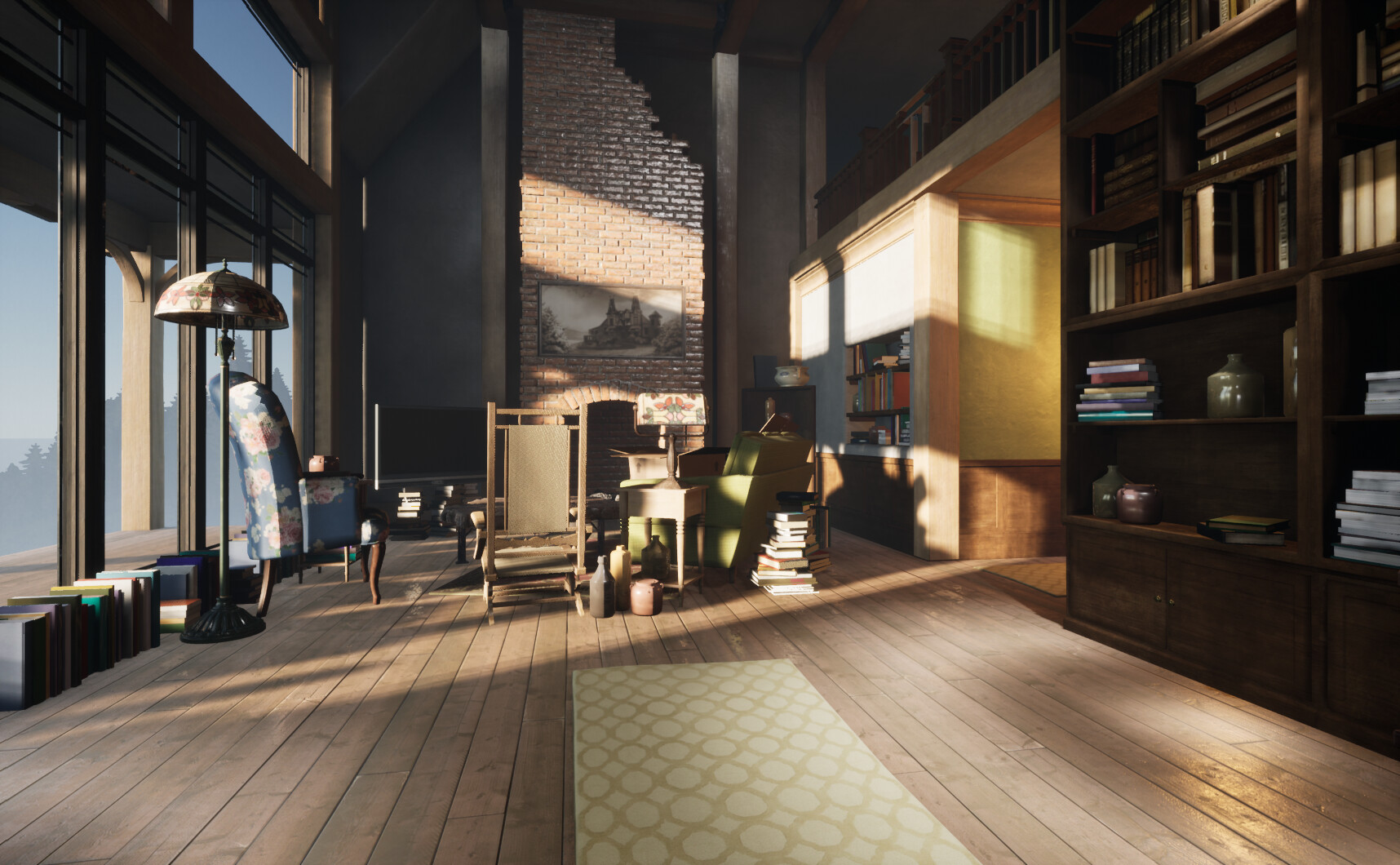 ArtStation - Finch Home Interior