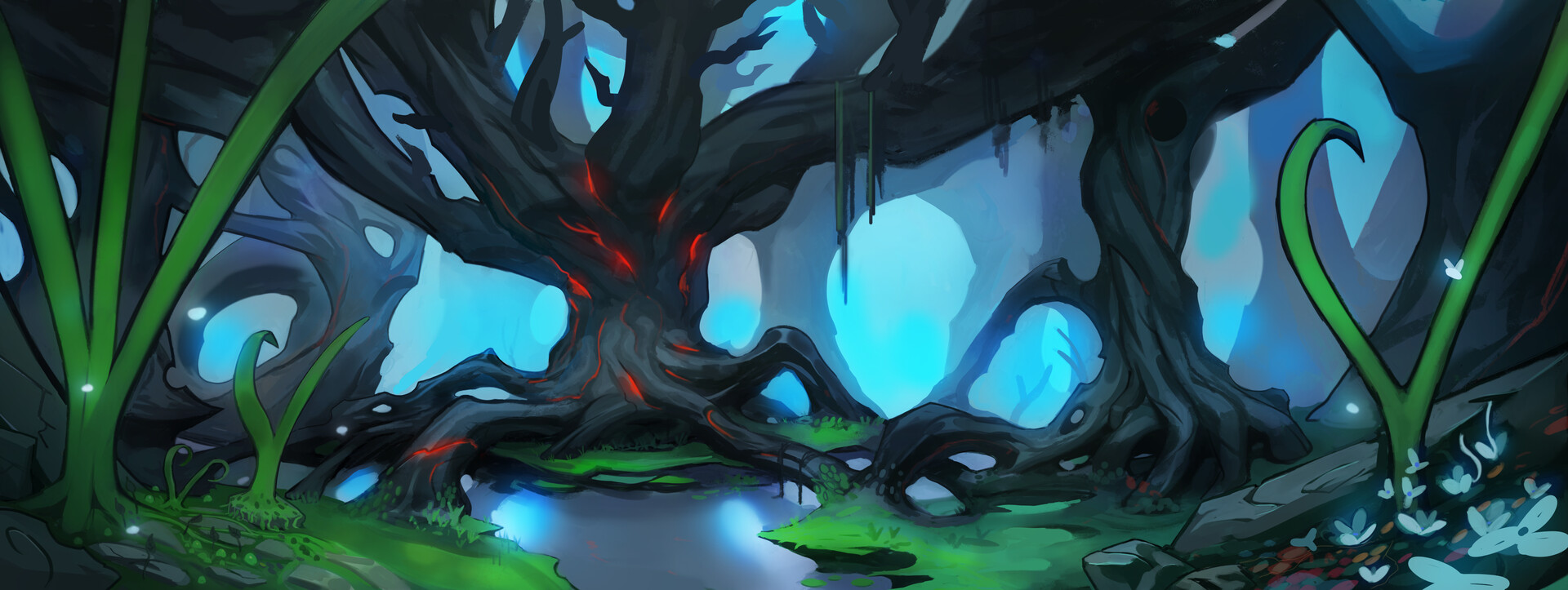 ArtStation - The Corrupted Tree