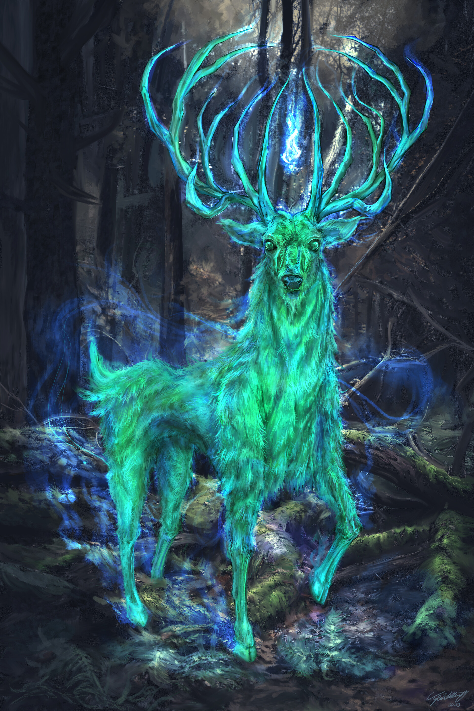 ArtStation - Spectral Stag