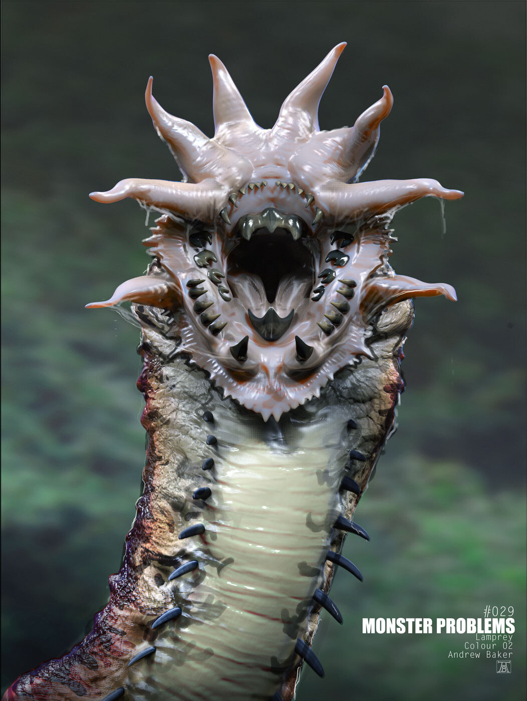 Andrew Baker - Love and Monsters Sand Gobblers Concept Art