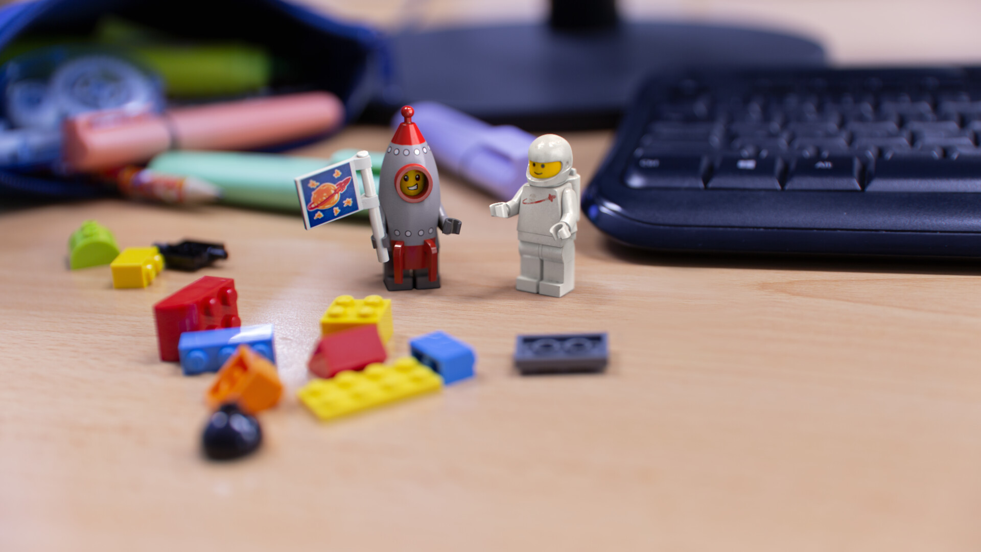 ArtStation - Lego mini figures digital lighting and compositing