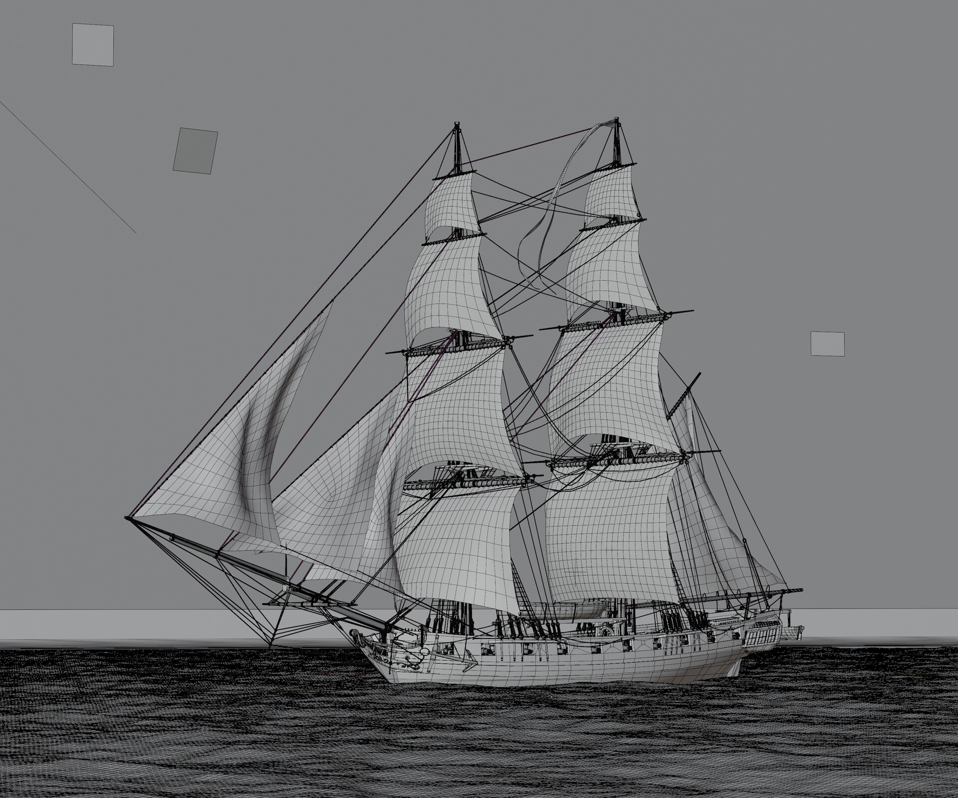 Mickhail Tsisnetskiy ★ - Russian brig Mercury