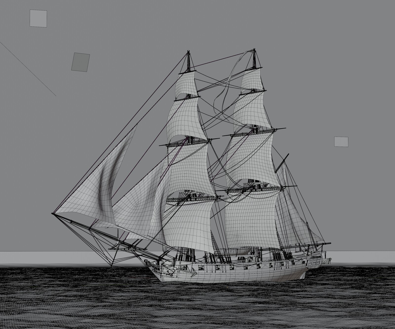 Mickhail Tsisnetskiy ★ - Russian brig Mercury