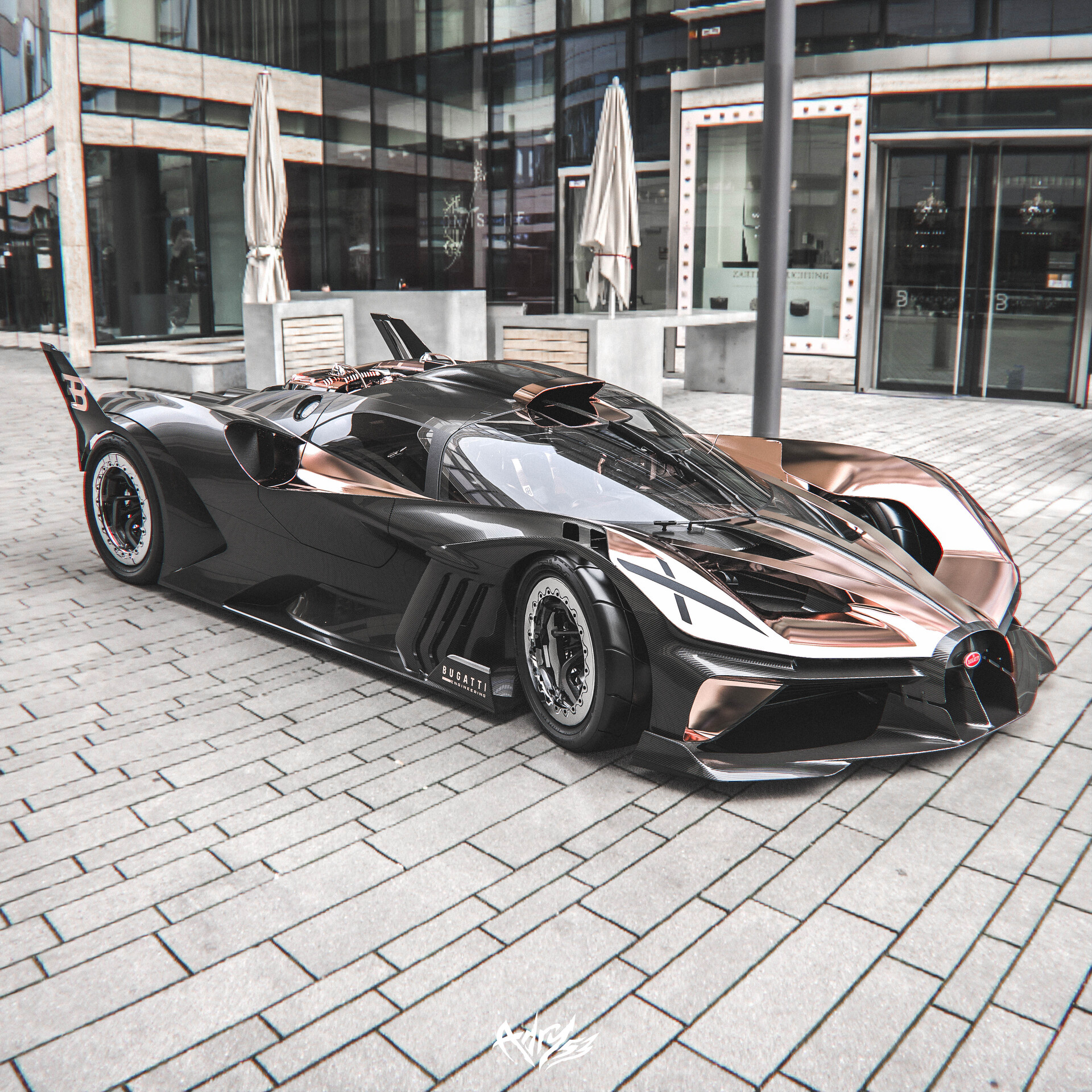 ArtStation - Bugatti Bolide Alfa