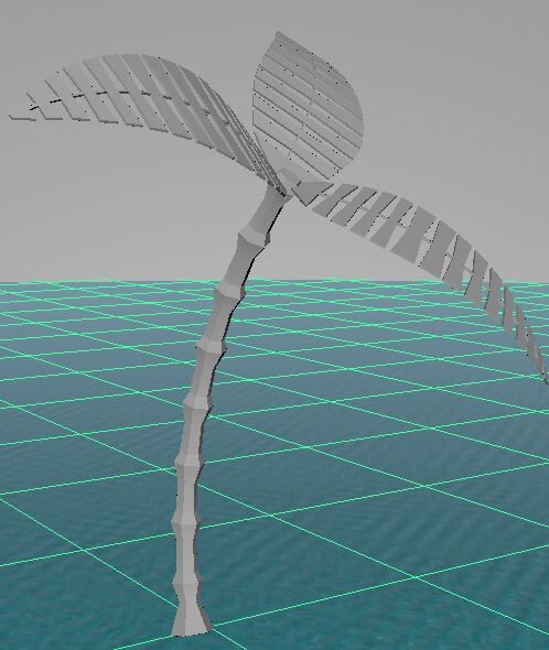 ArtStation - Stylized Palm Tree