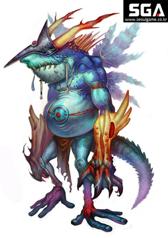 ArtStation - SGA_캐릭터 일러스트 학생작품