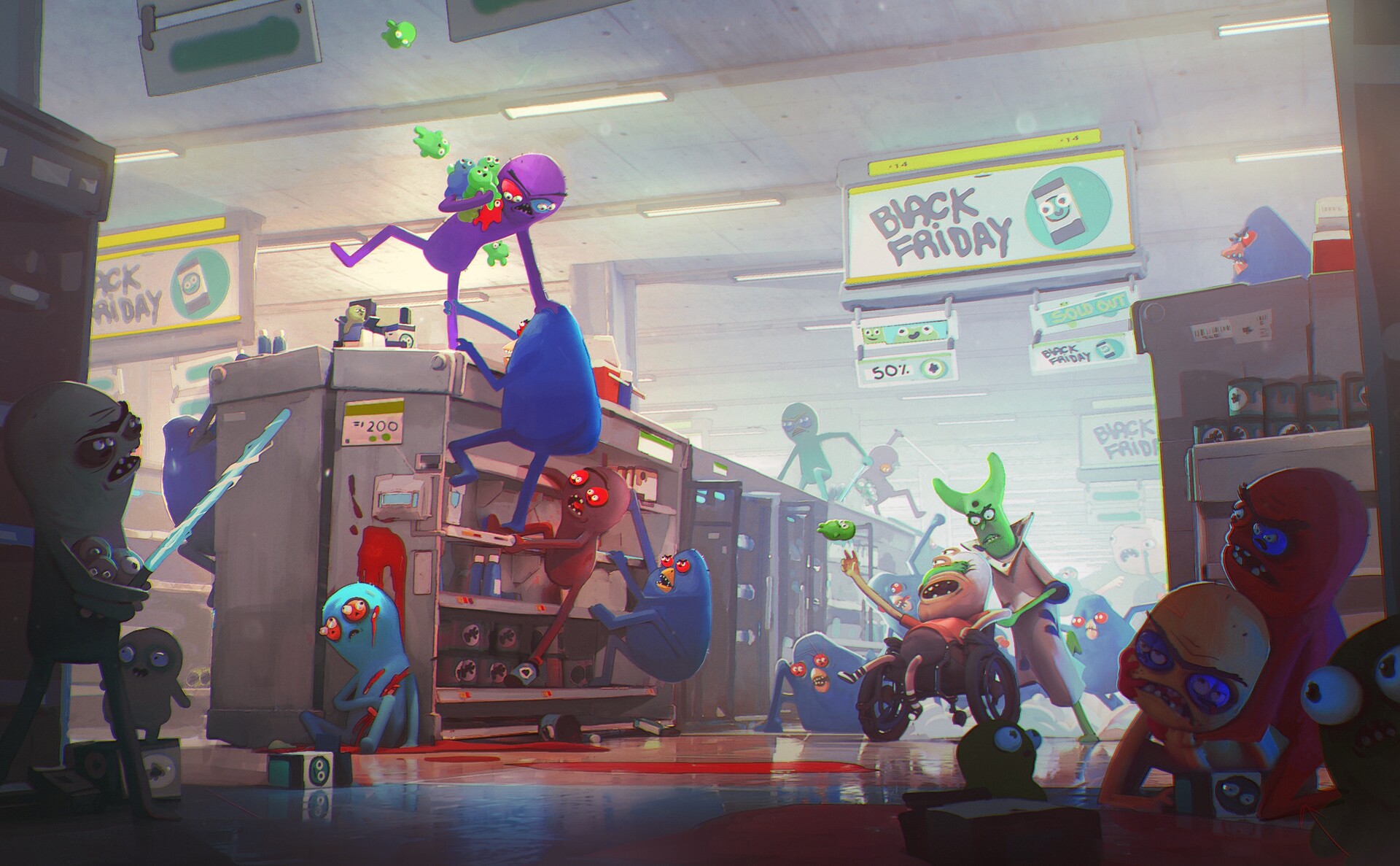 ArtStation - Trover Saves the Universe