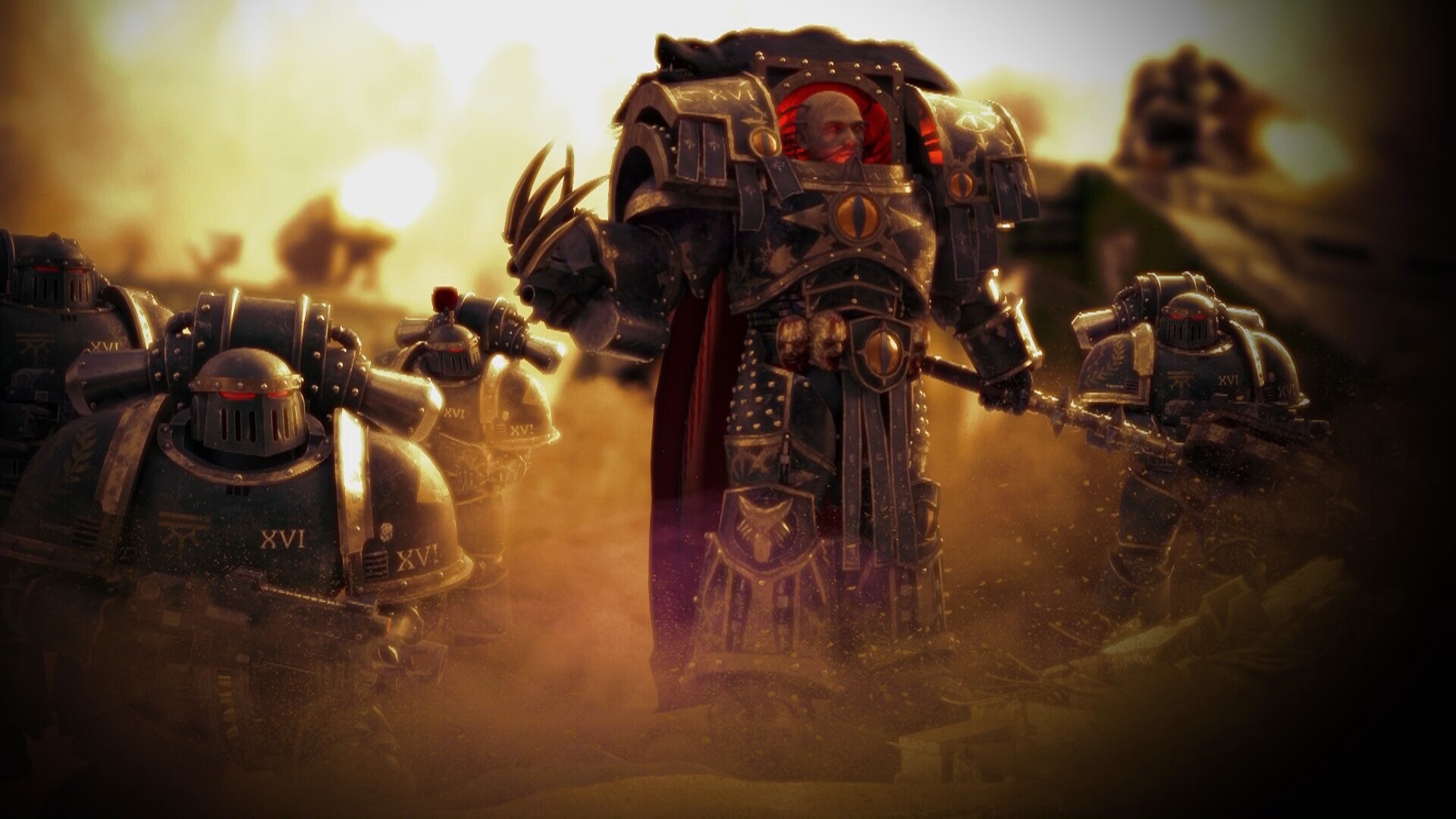 ArtStation - Horus Lupercal with his sons