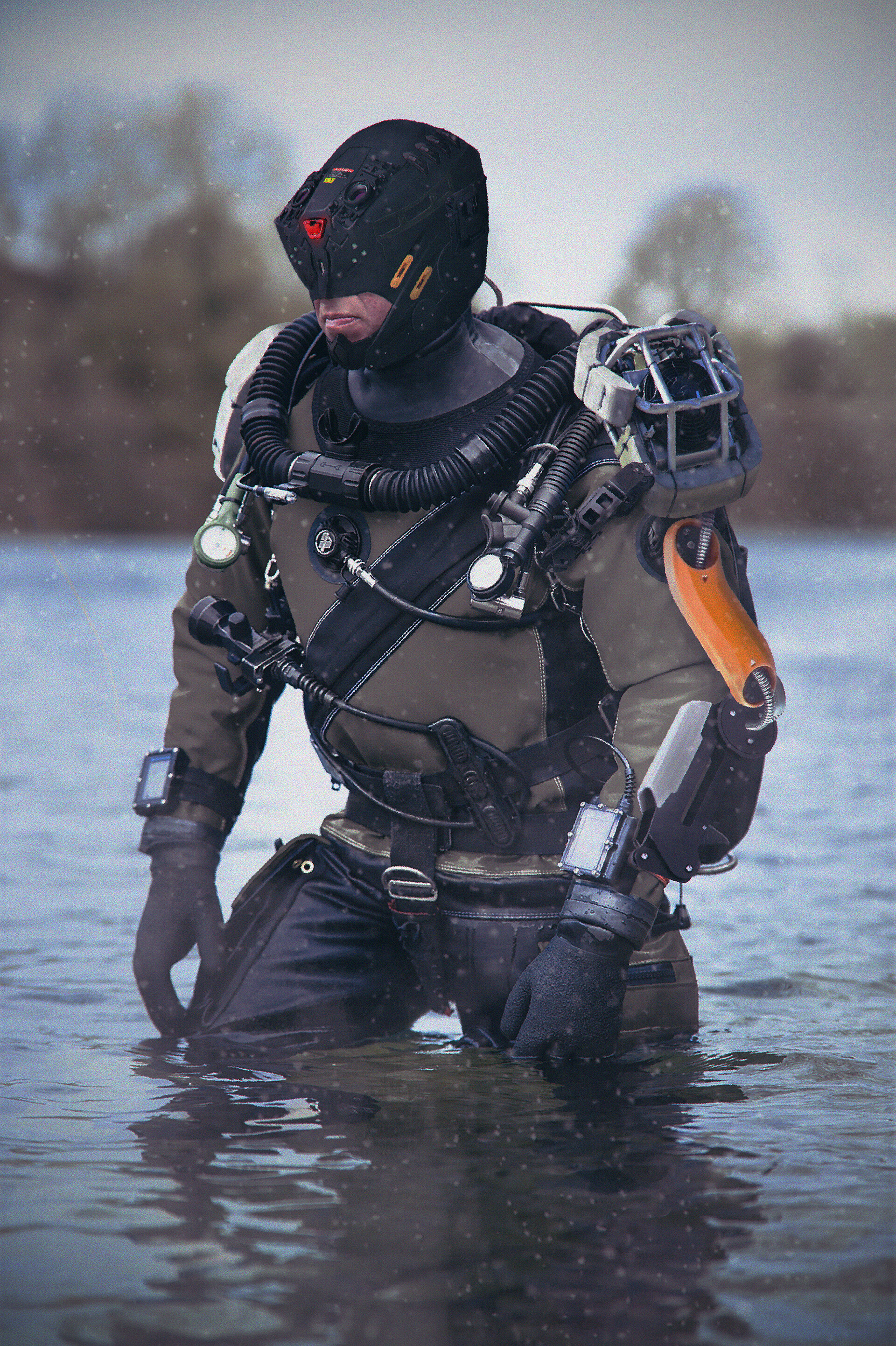 ArtStation - Cyber Diver
