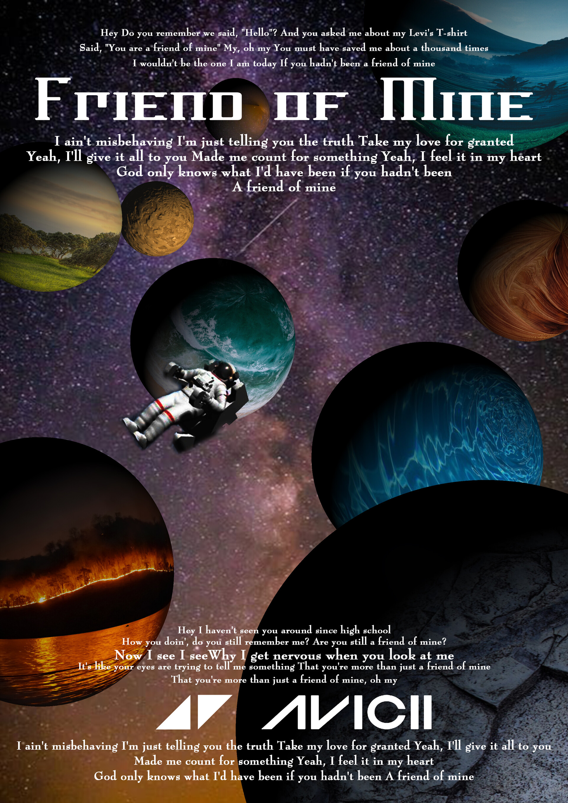 ArtStation - Friend Of Mine - AVICII