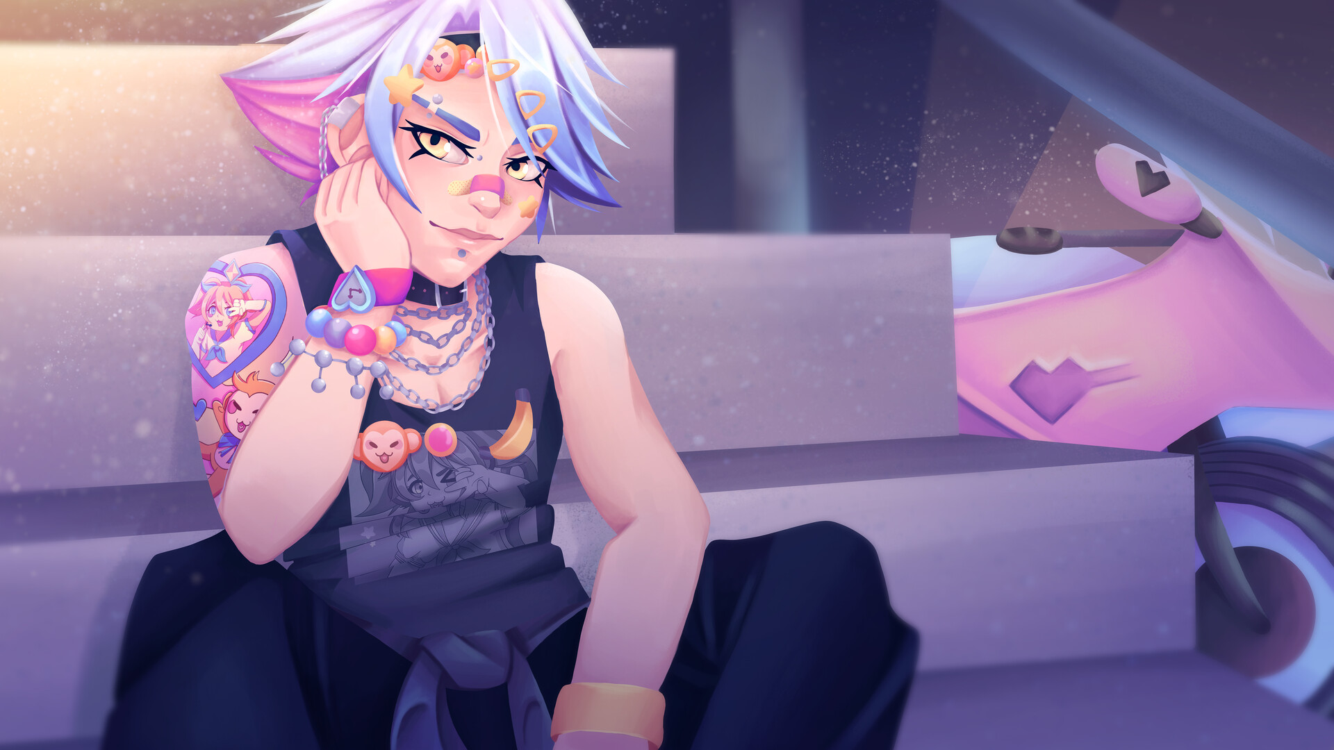 ArtStation - Taka Character sheet and Illustration