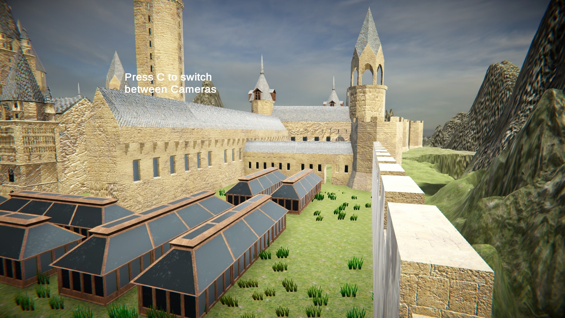 ArtStation - Hogwarts Diorama in Unity