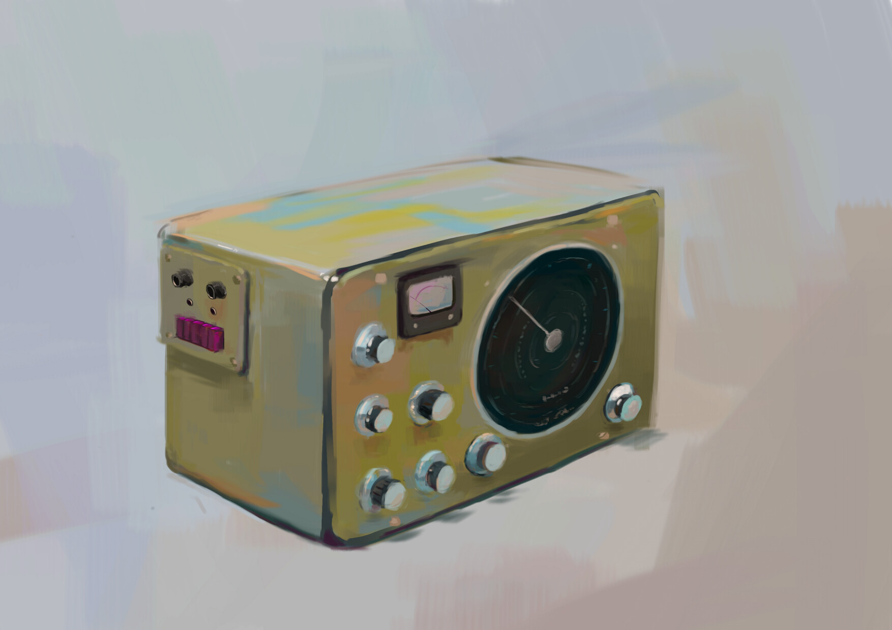 ArtStation - Radio Study