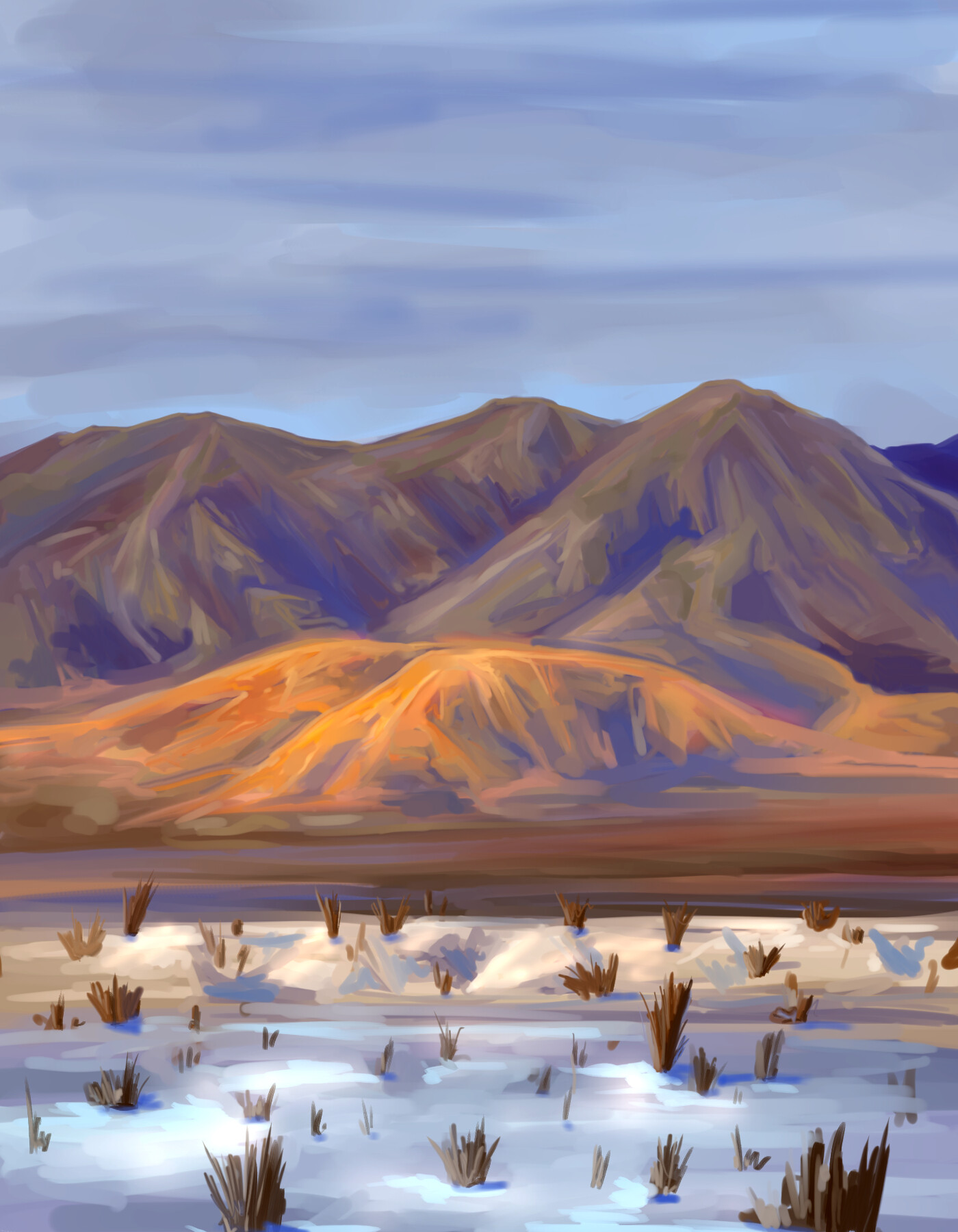 ArtStation - Mountain Scape