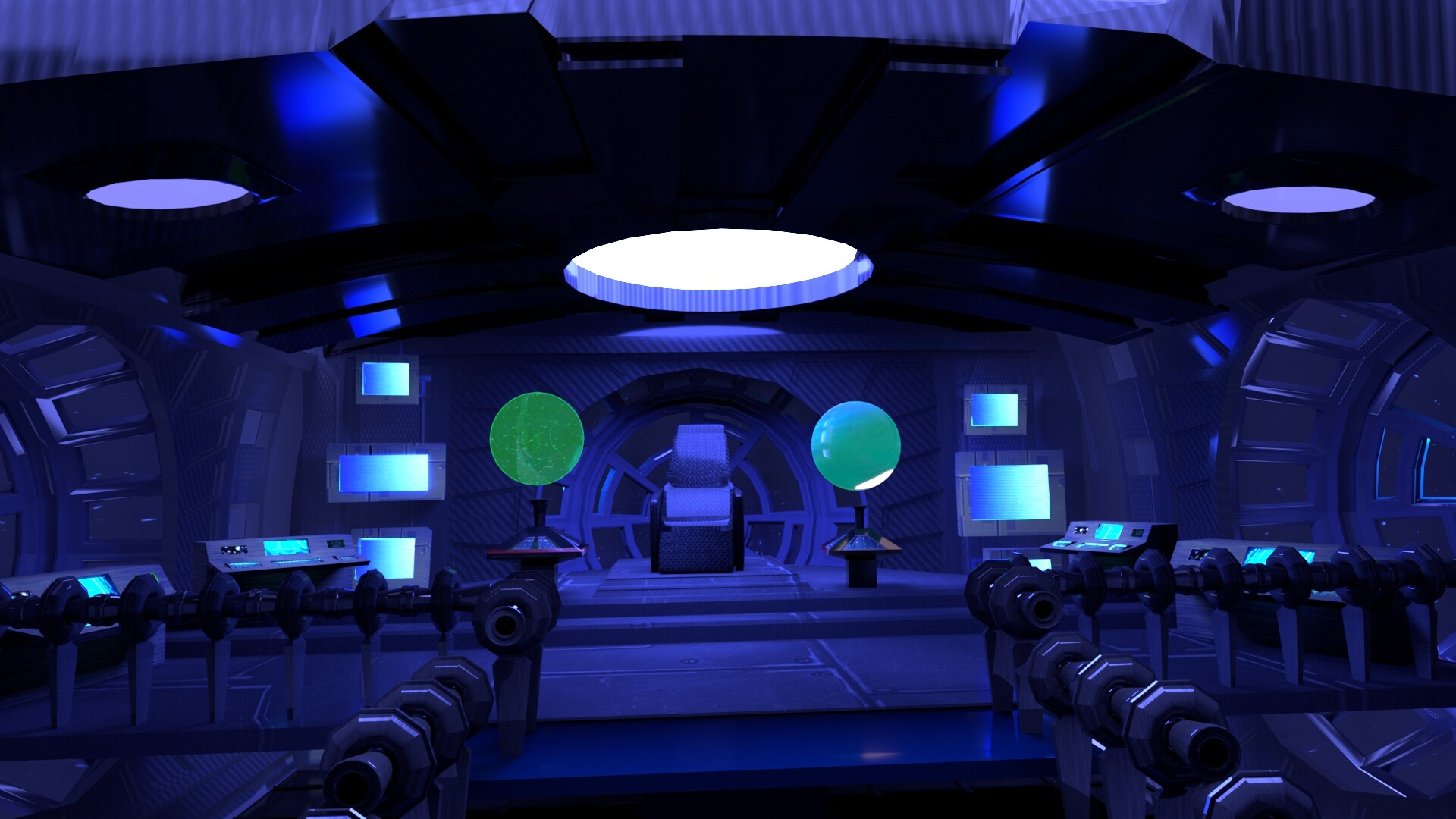 ArtStation - Space Command Center