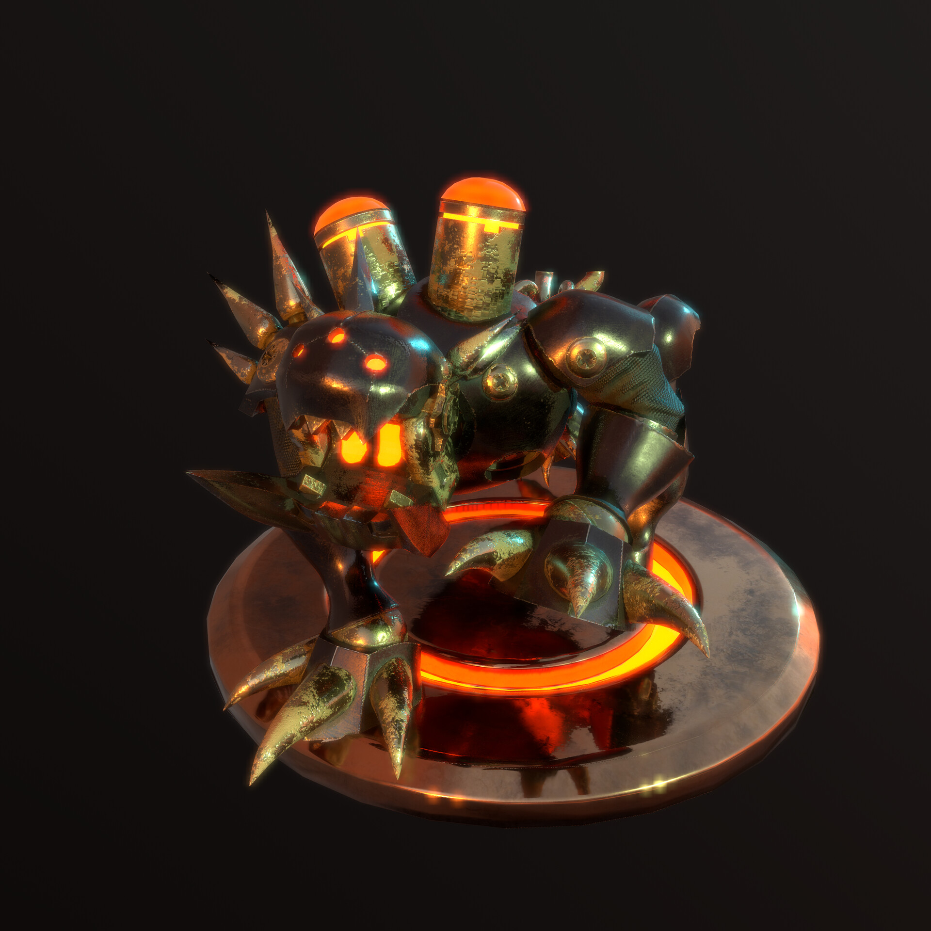 ArtStation - FireHound Automaton