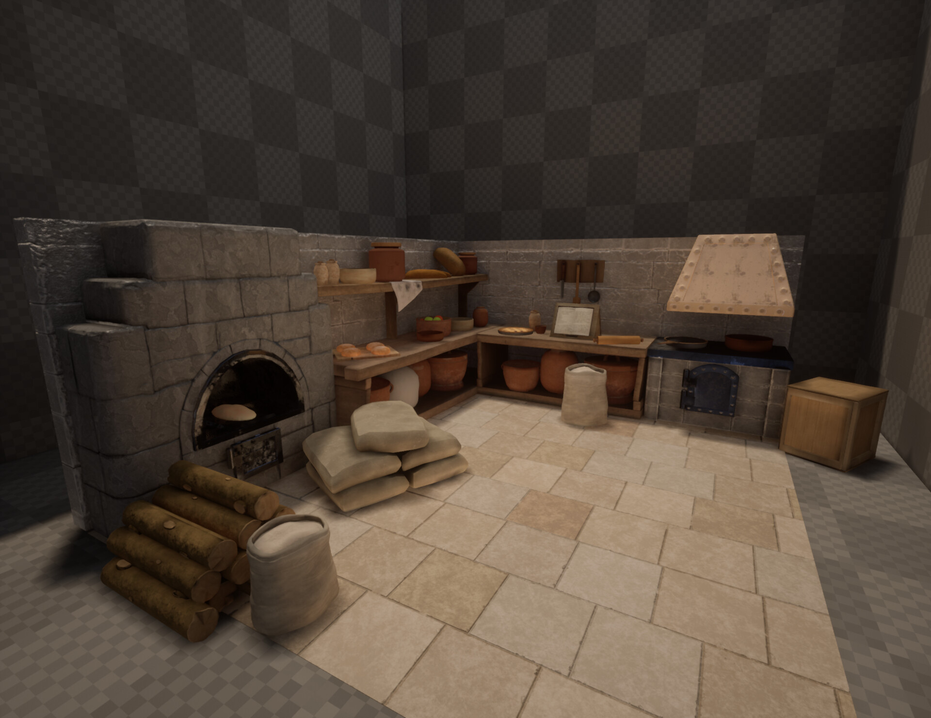 ArtStation - Medieval Bakery