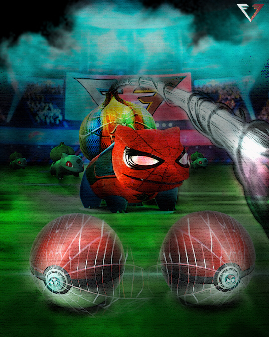 ArtStation - Spidey Bulbasaur