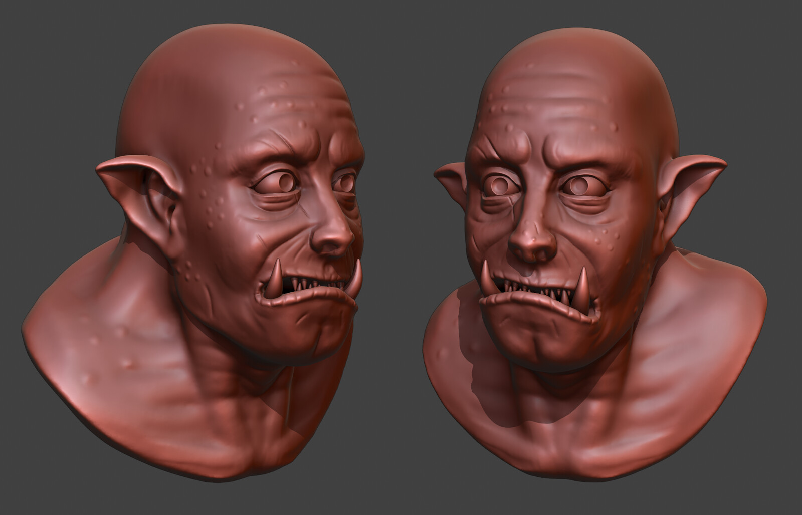 Ryan King - Sculpting an Orc Head In Blender (Beginner Tutorial)