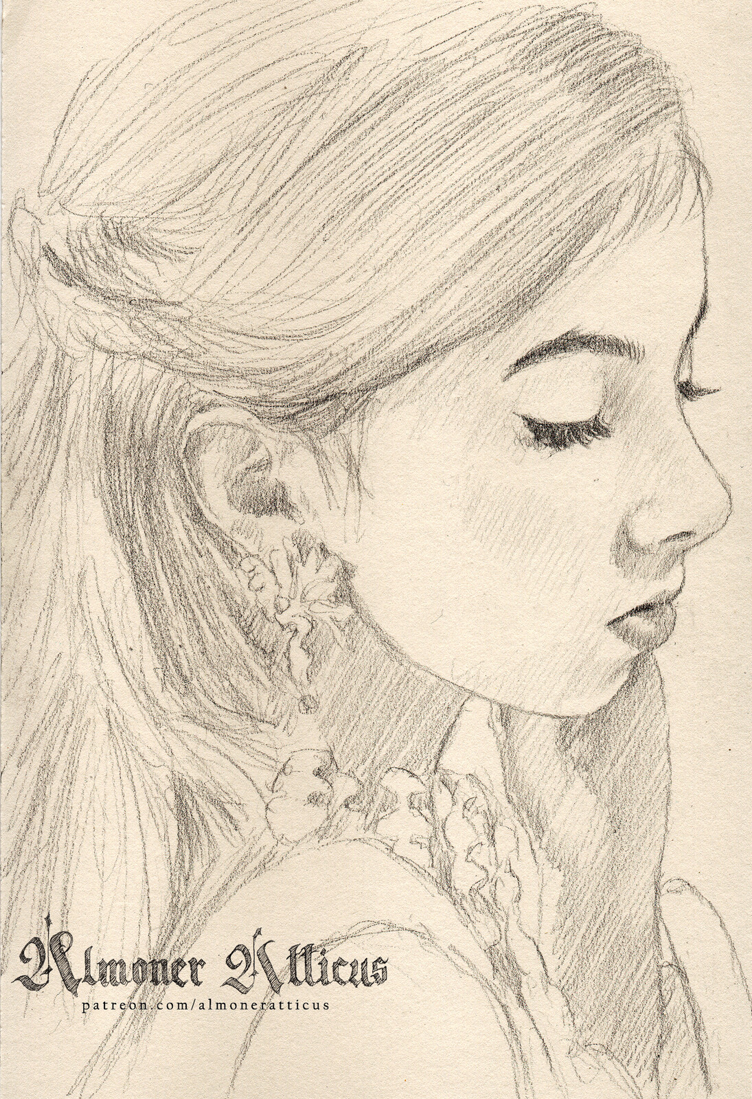 Almoner Atticus - Sketch 166