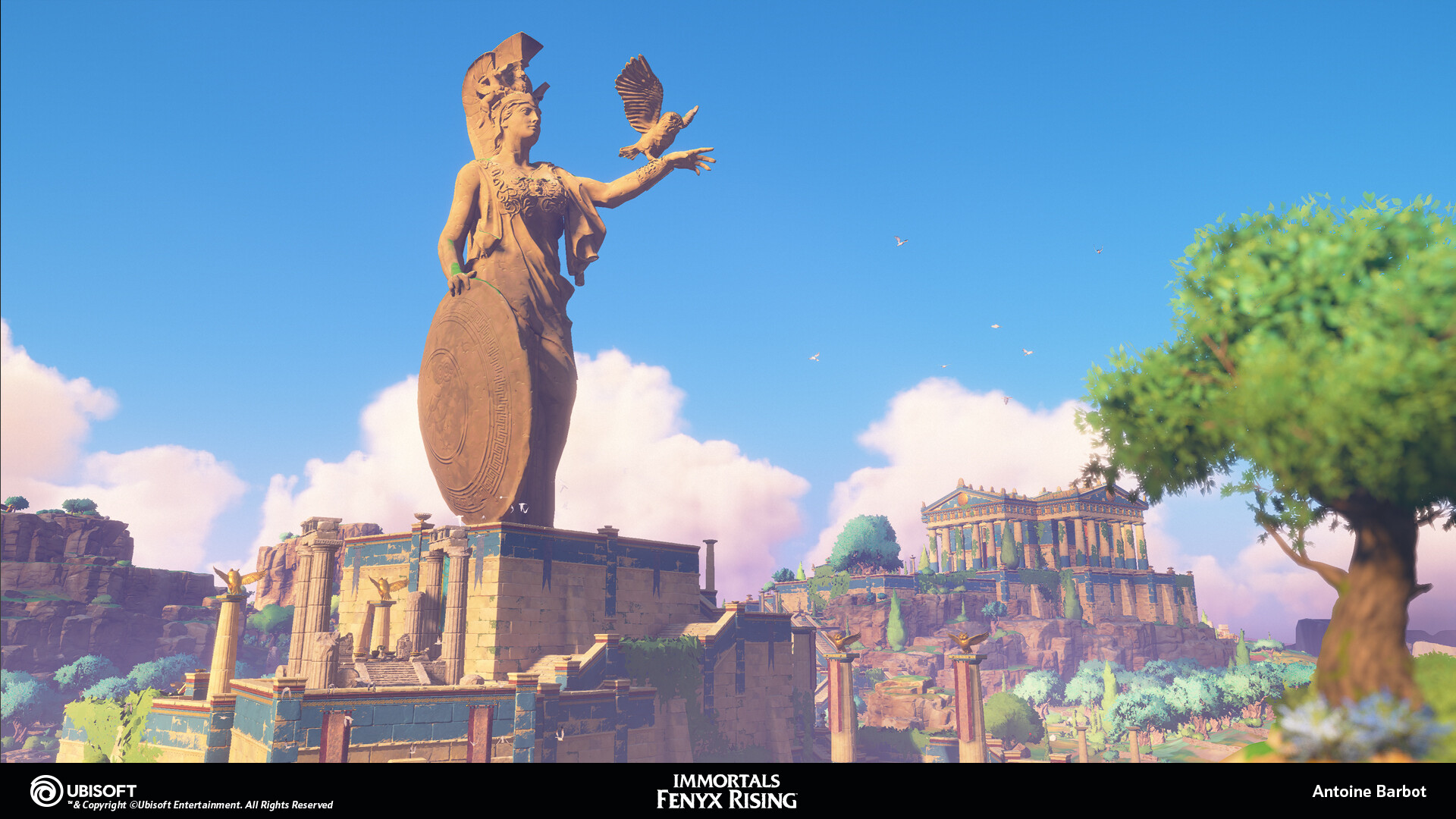 Immortals Zeus And Athena