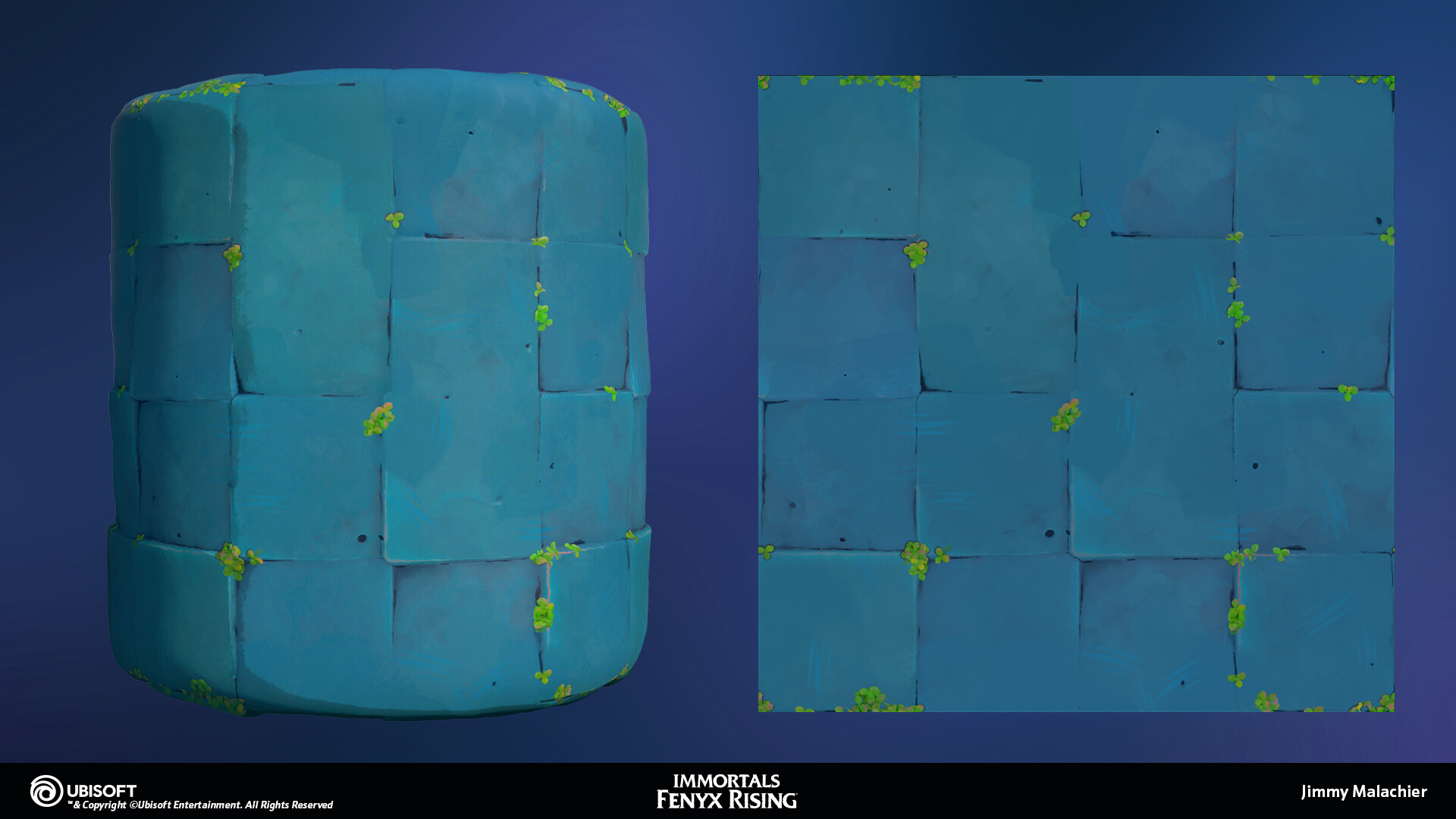 Jimmy Malachier - Immortals Fenyx Rising : Tartarus Dungeon Textures