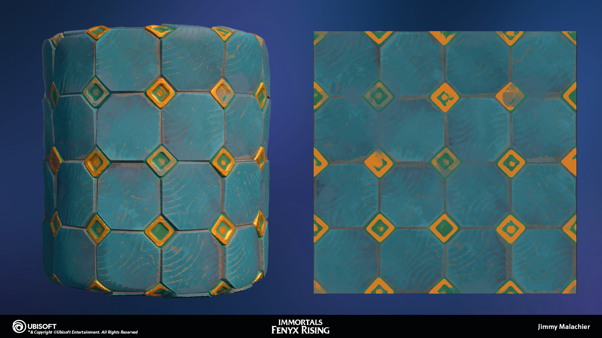 Jimmy Malachier - Immortals Fenyx Rising : Tartarus Dungeon Textures