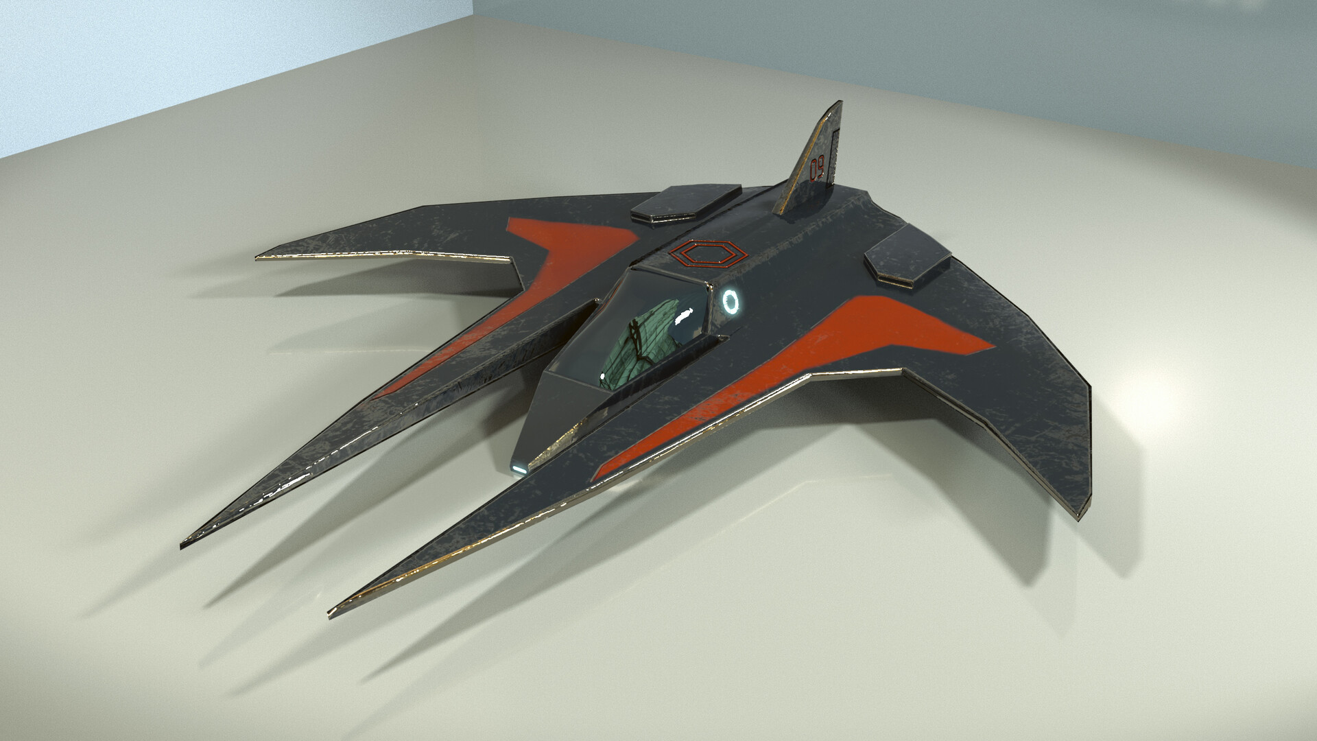 ArtStation - Starship 3D Model