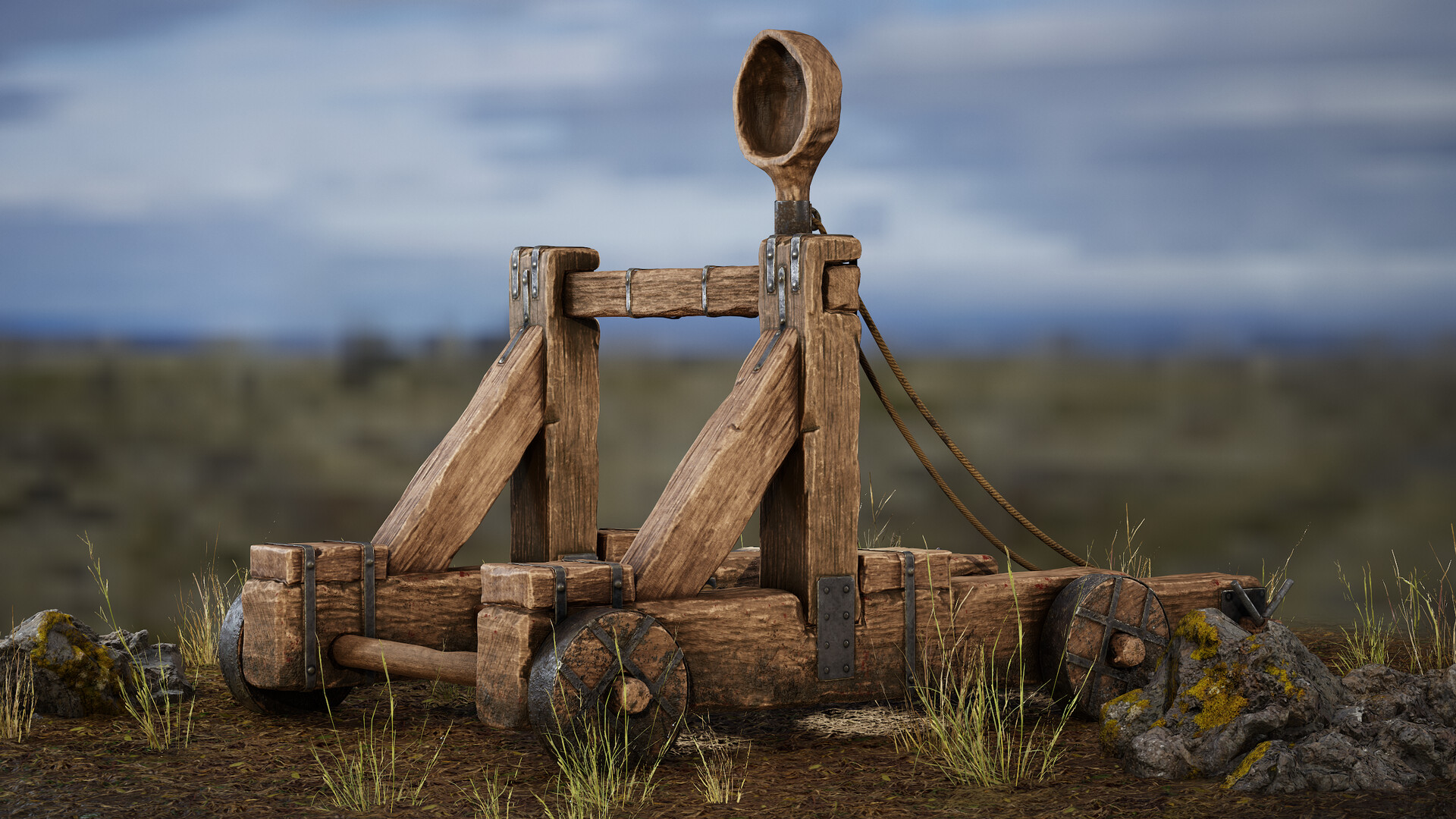 Stewart Morrison - Medieval Catapult