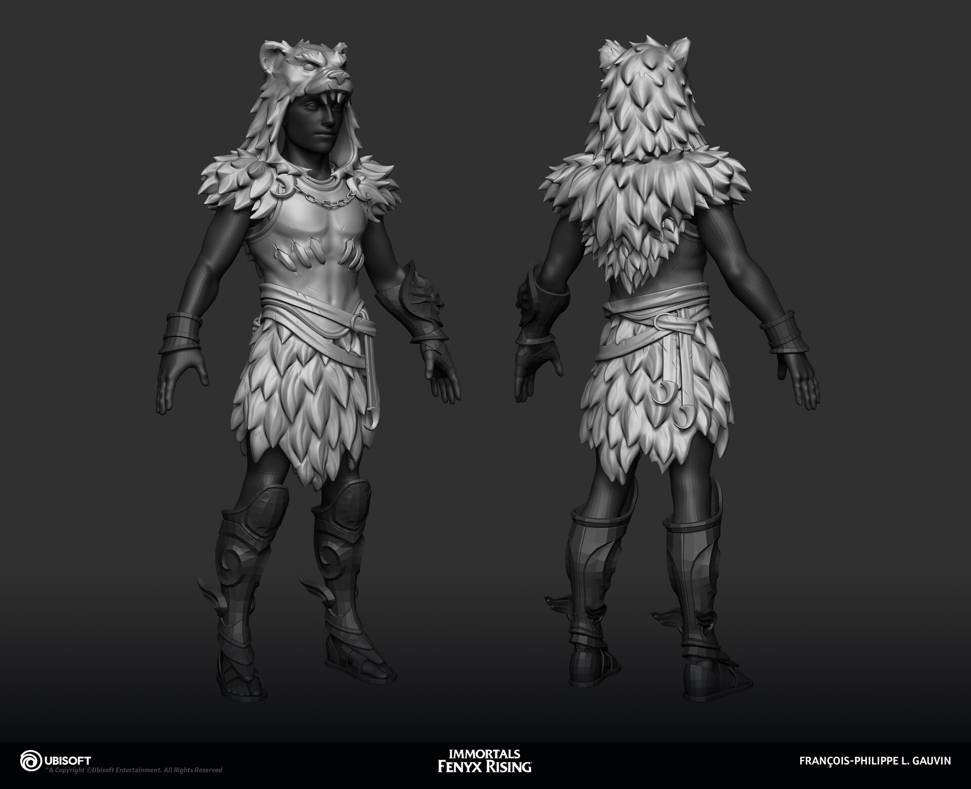 François-Philippe L. Gauvin - Immortals Fenix Rising : Ares Armor