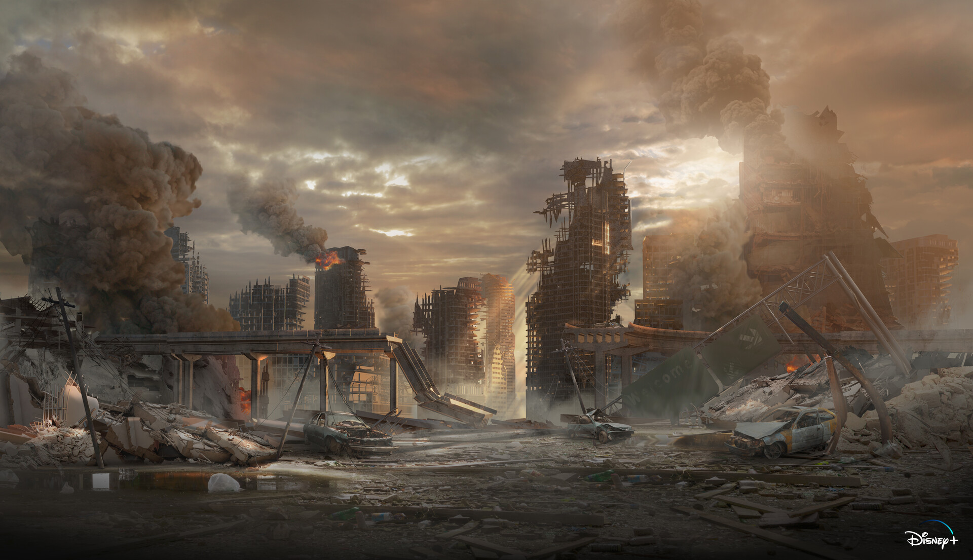 ArtStation - Avengers - Matte Painting for Disney+ LA