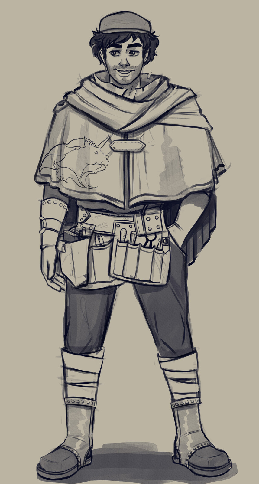 Mihaela Gruber - Dnd character commission