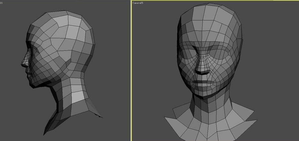 ArtStation - 3D head model