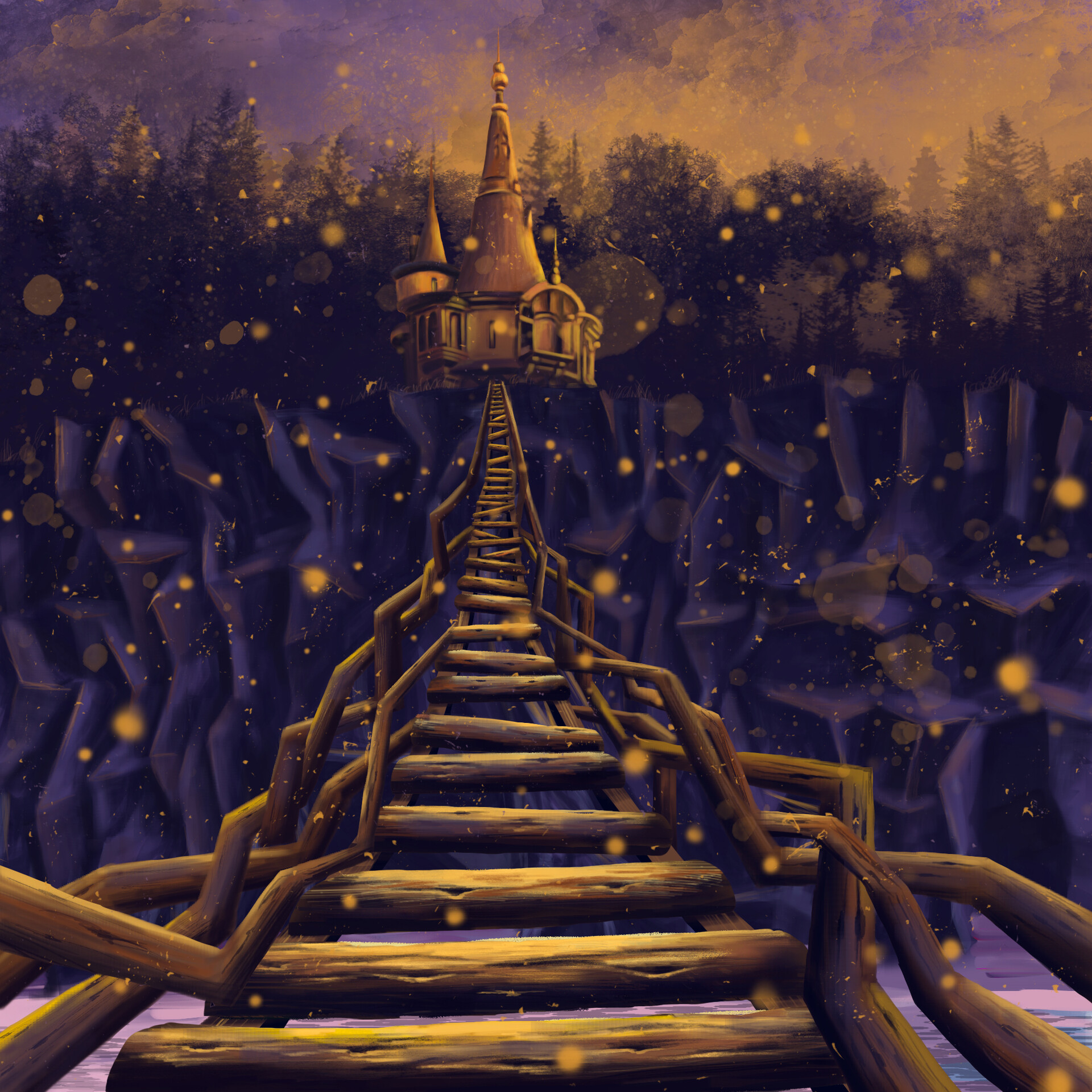 ArtStation - Bridge to magic