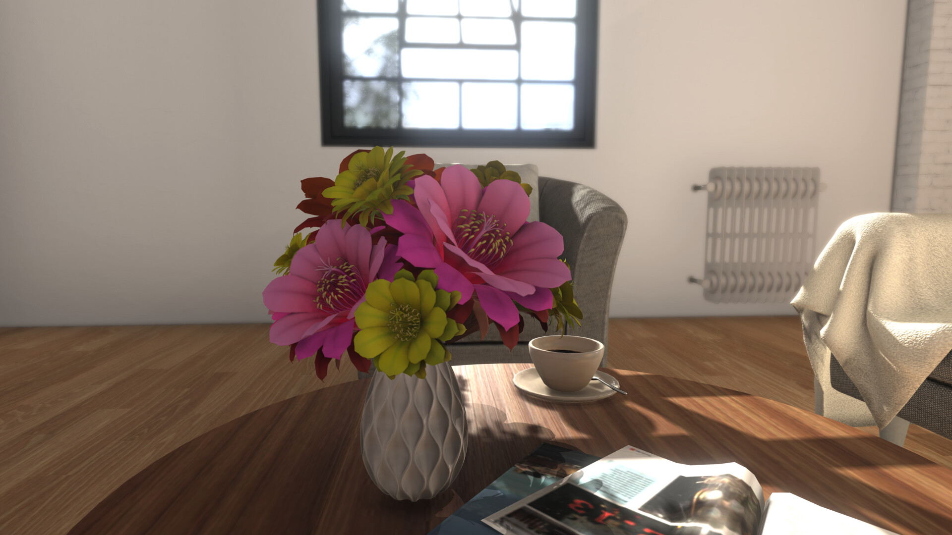 ArtStation - flower Vase Design