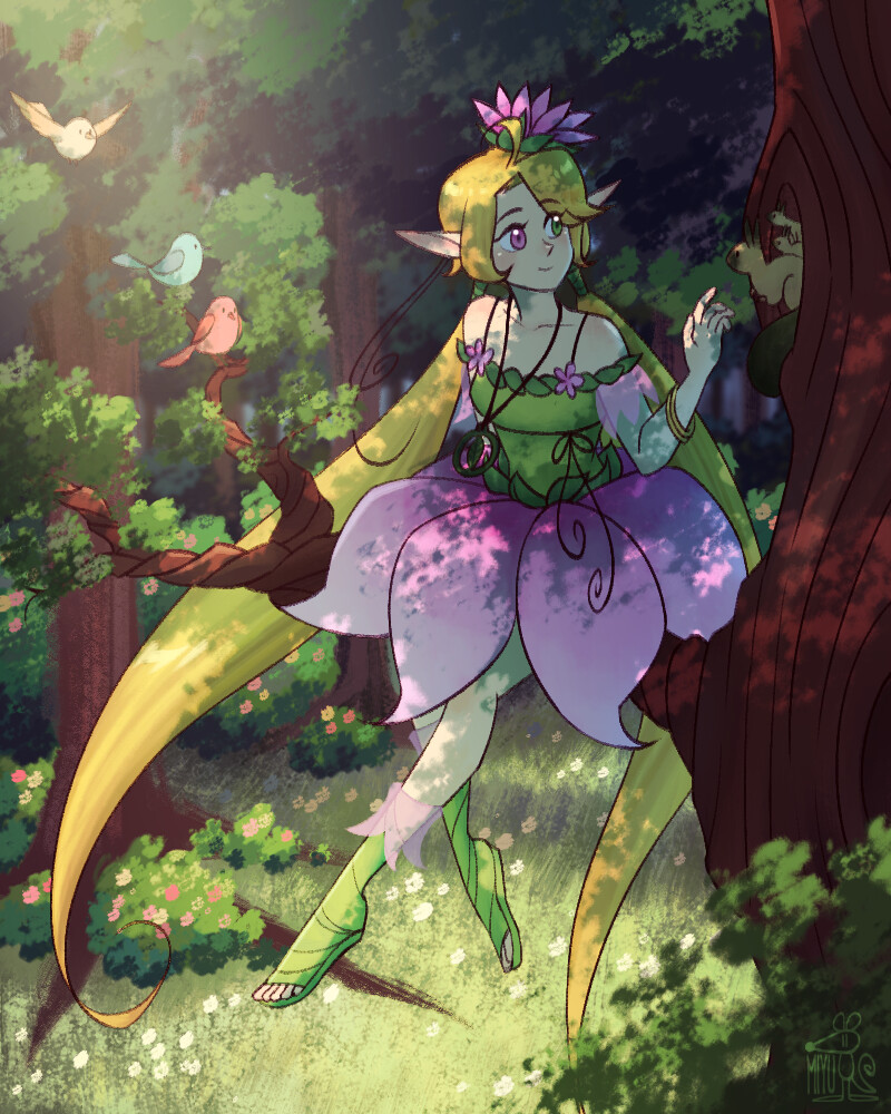 ArtStation - Flora [2019]