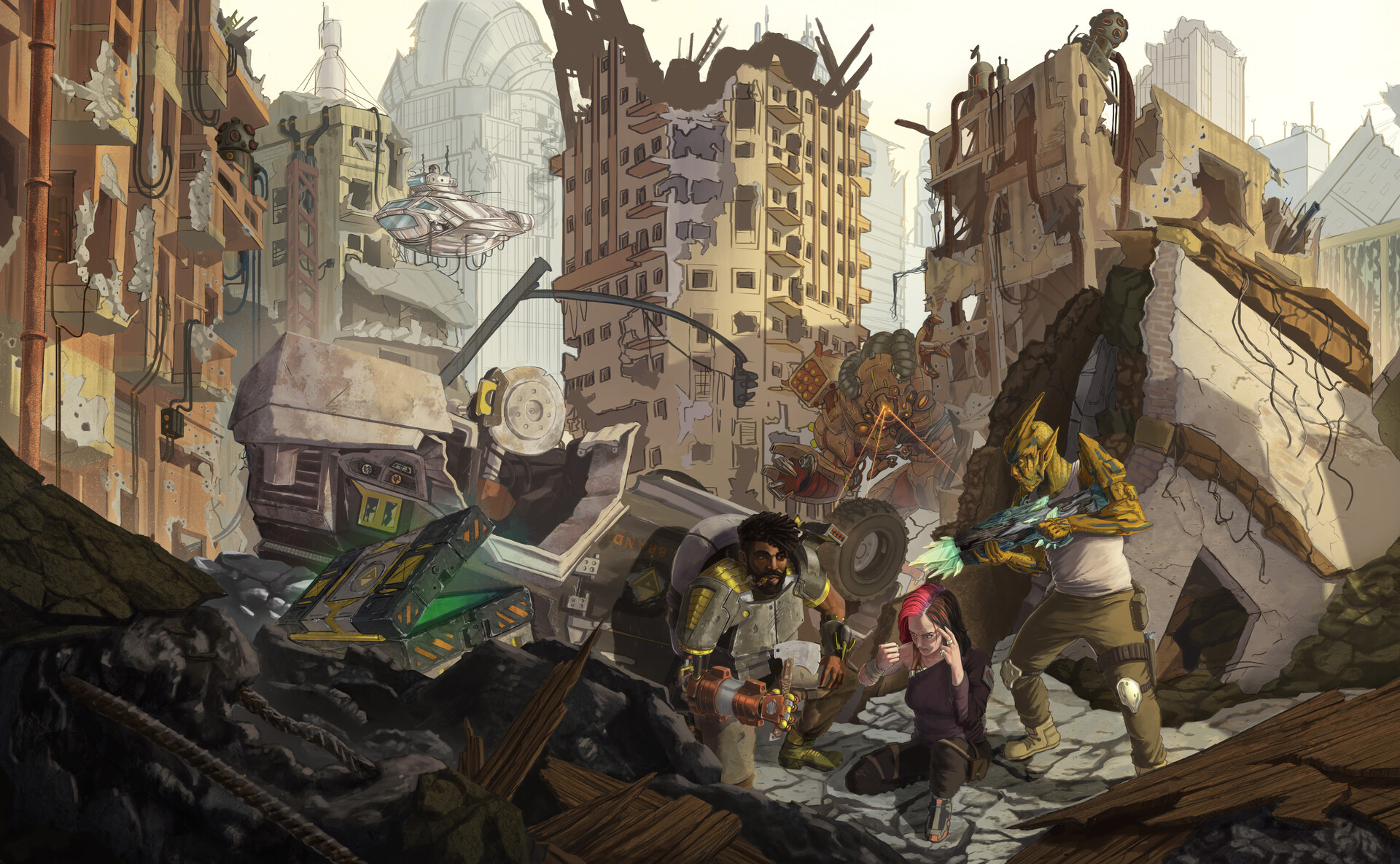 ArtStation - Residuum Cover Art