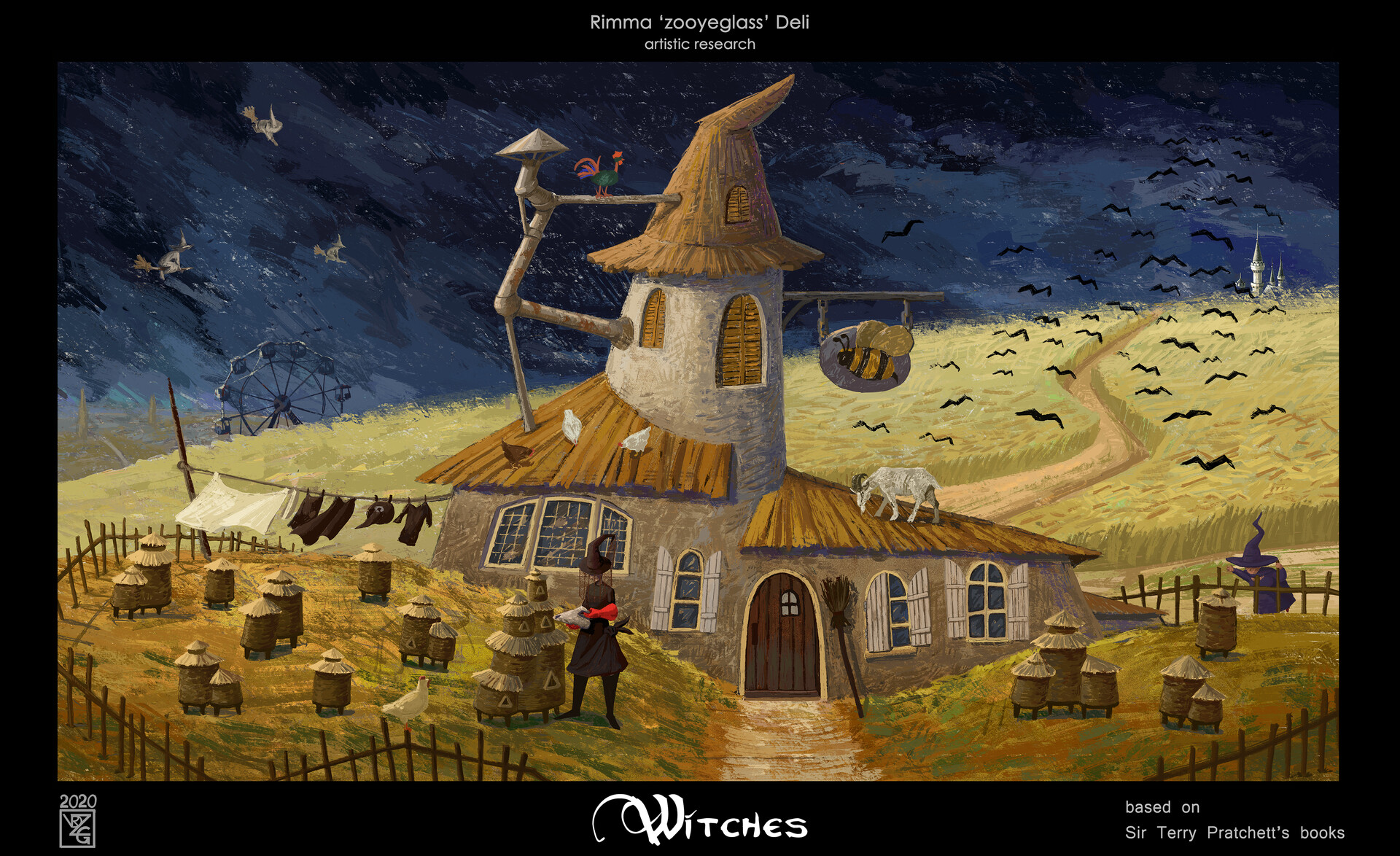 ArtStation - The House of Granny Weatherwax