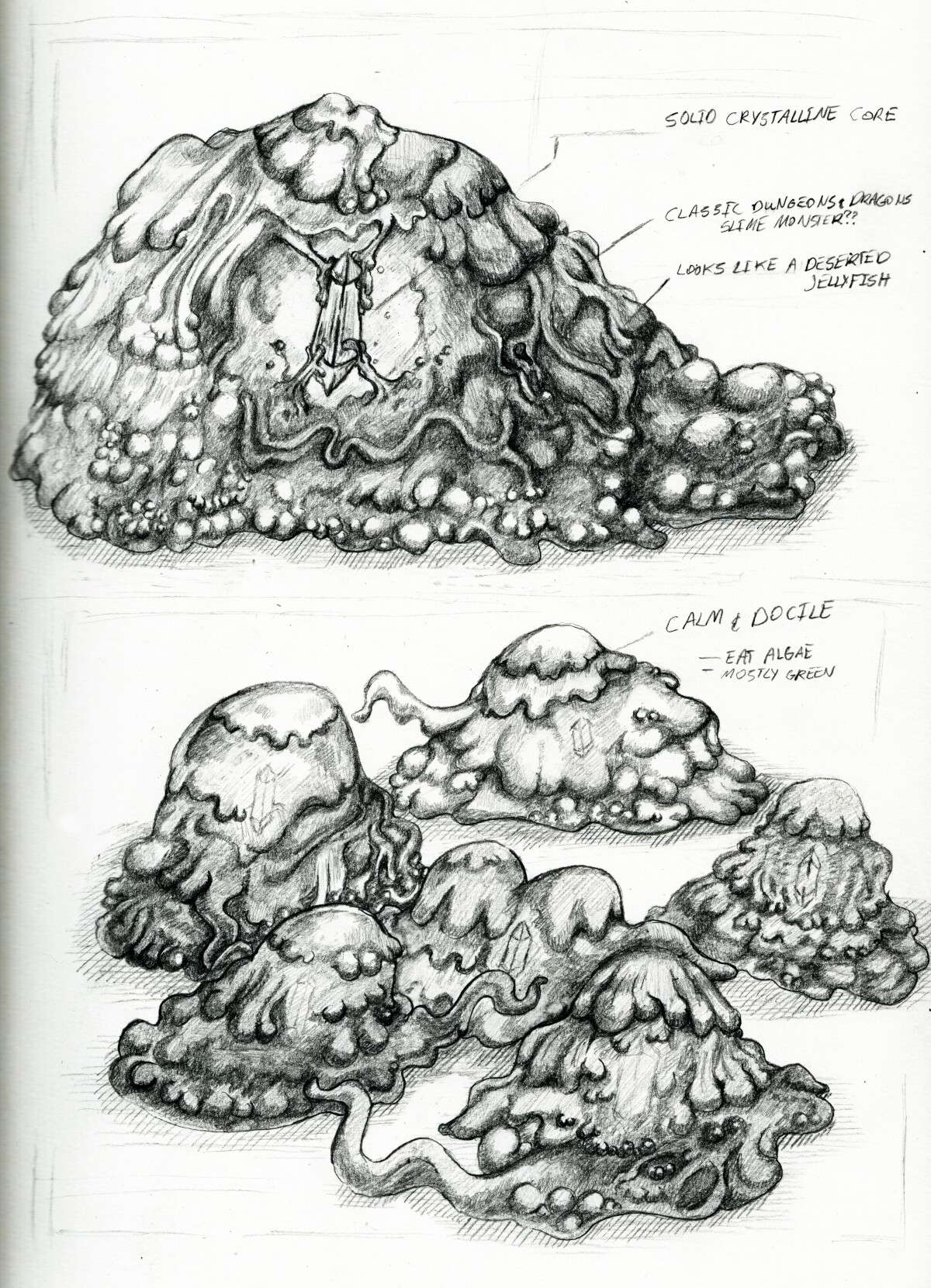 ArtStation - Commission: Slime Monsters