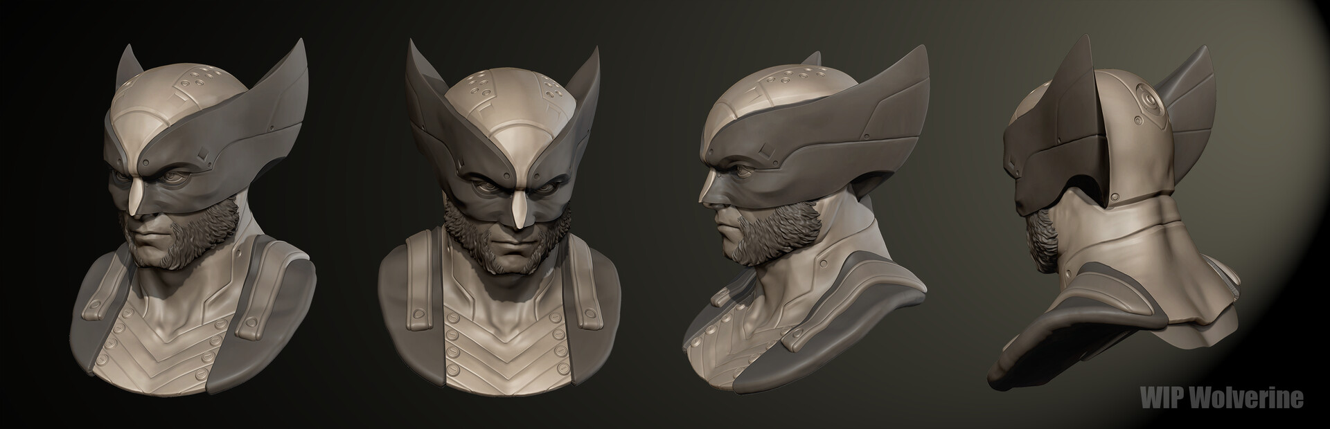 ArtStation - More ZBrush exercize