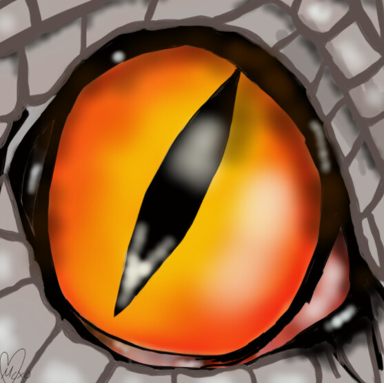 ArtStation - Eye of a Raptor