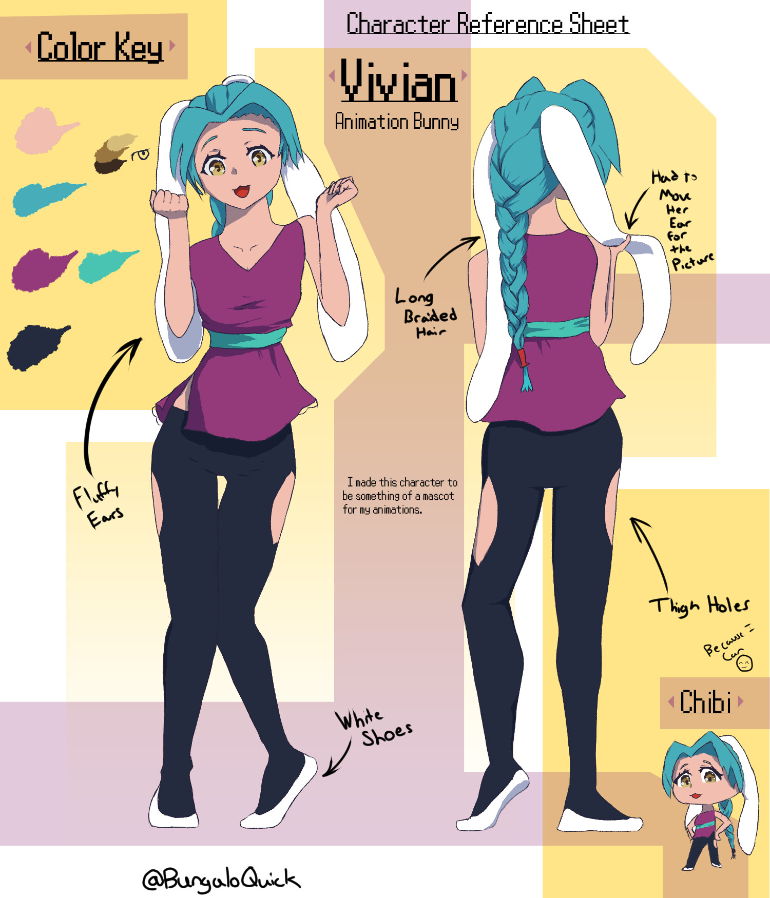 ArtStation - Vivan Reference Sheet