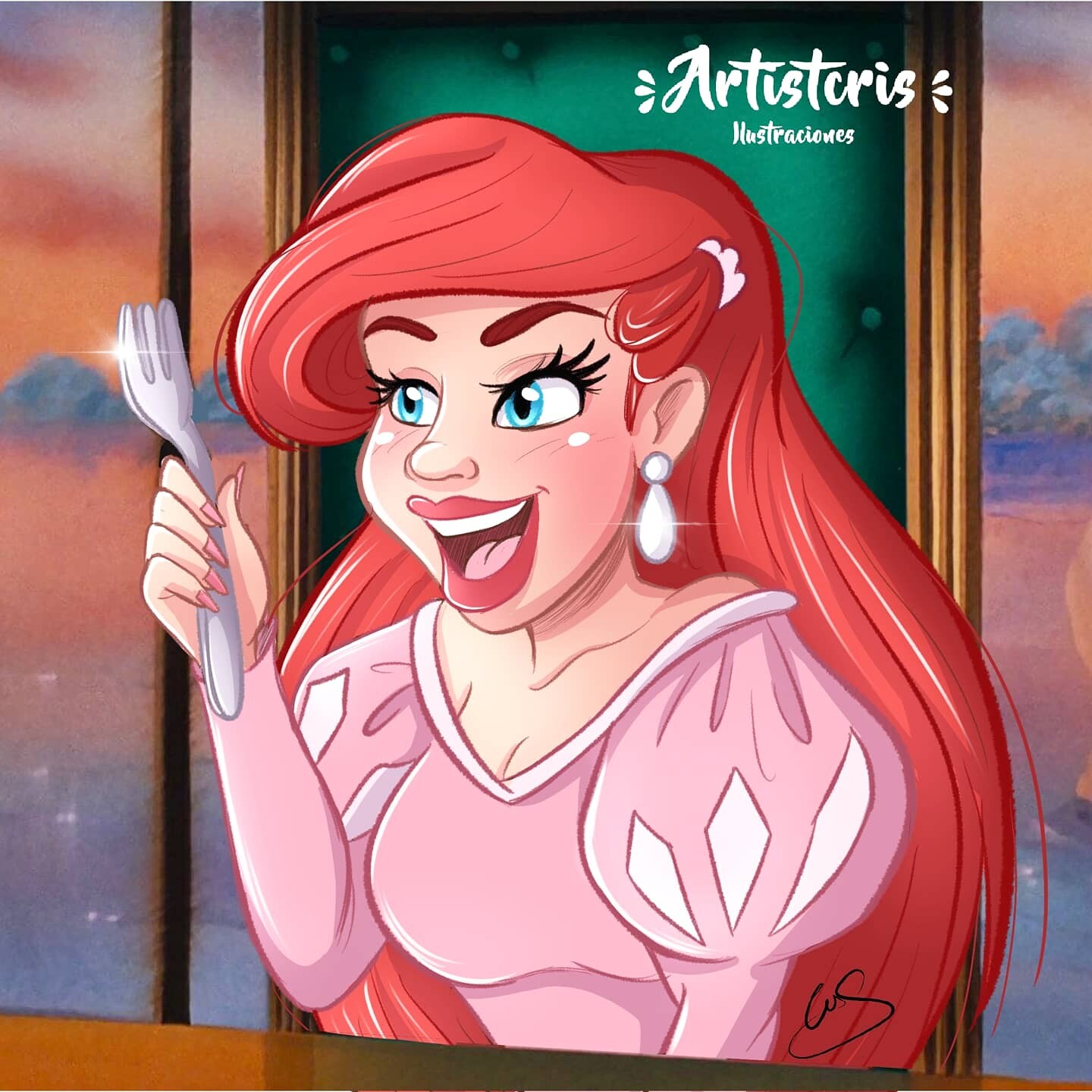 ArtStation - Ariel (Disney Redraw)