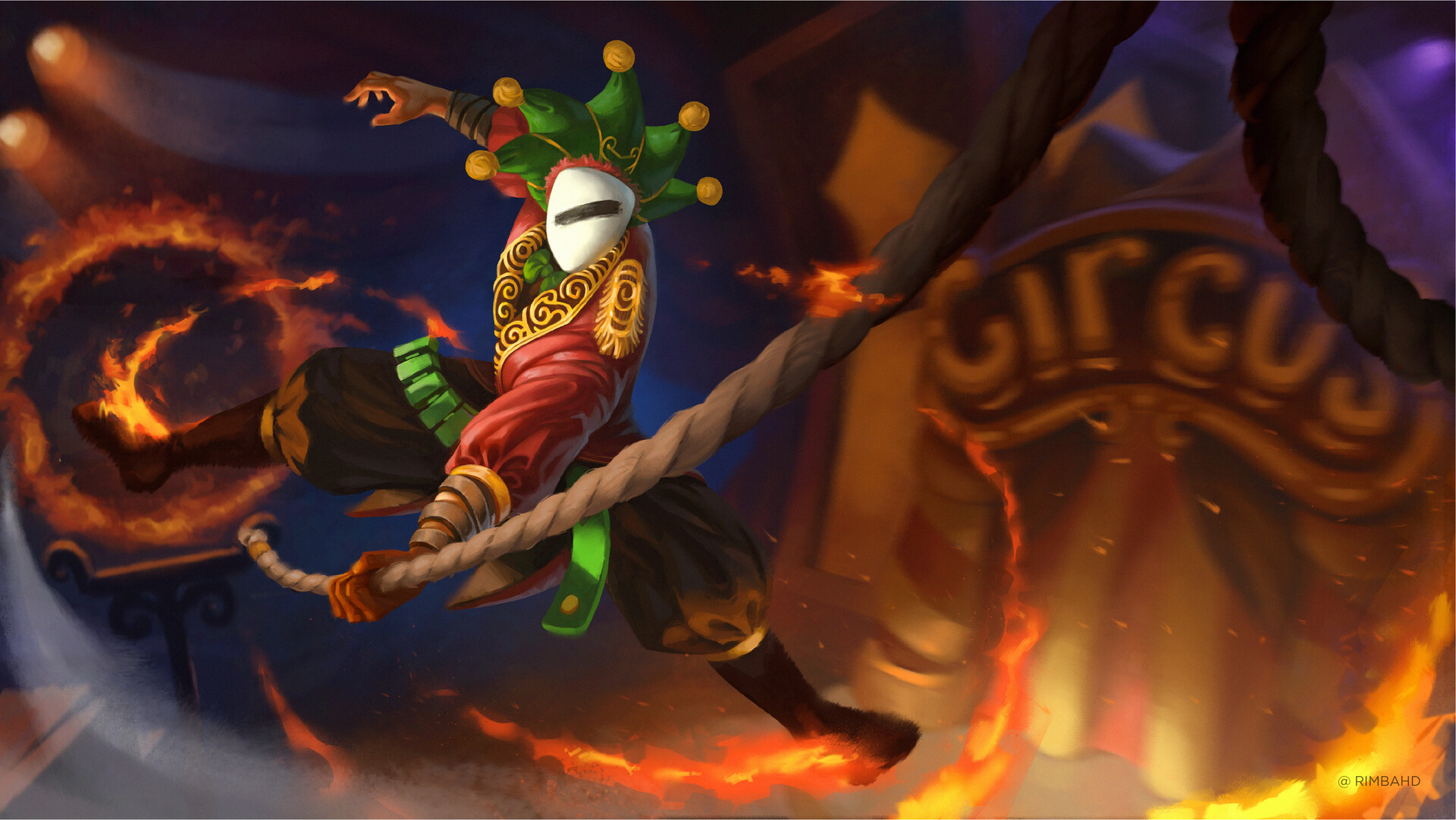 ArtStation - circus performer