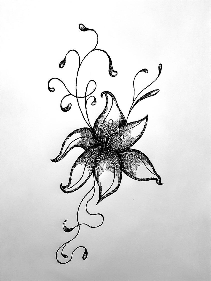 ArtStation - "A Stylized Flower"