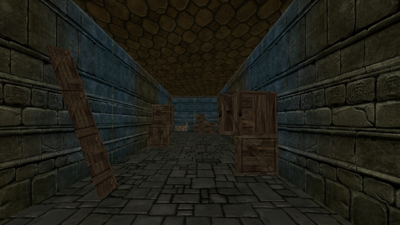 ArtStation - Game Hallway