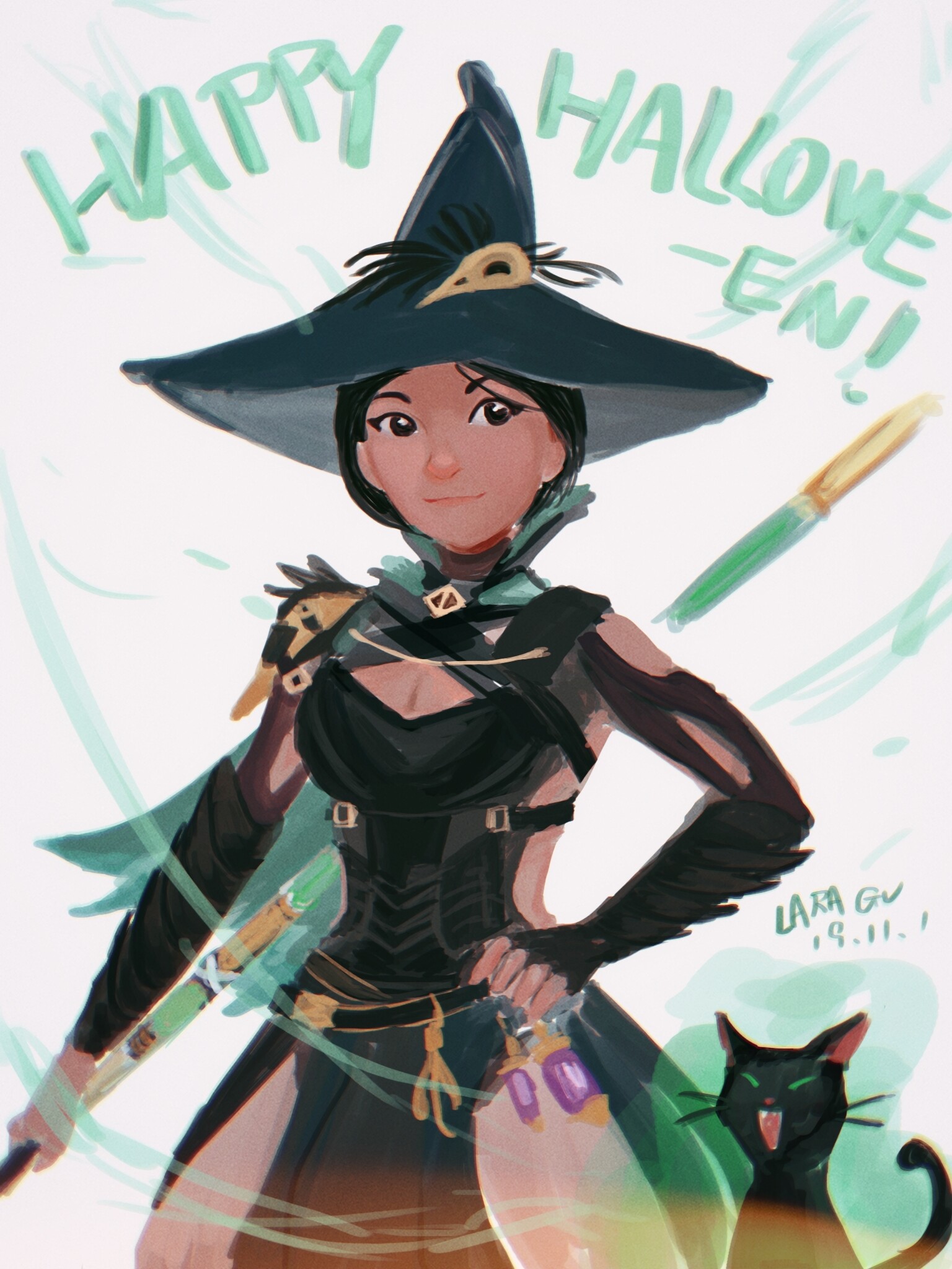 ArtStation - Halloween Jade